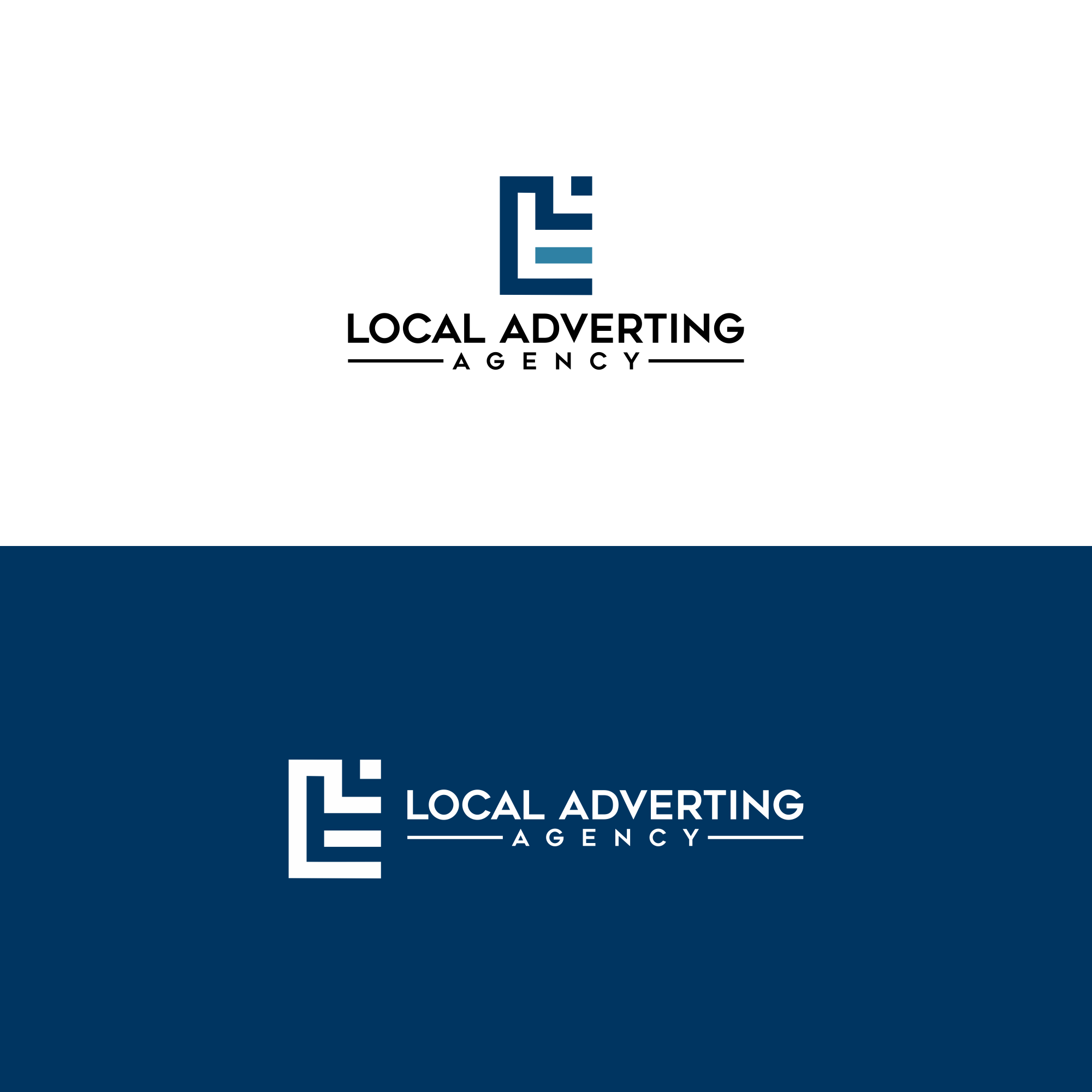 Bold, Serious, Local Adverting Agency Logo Design for Local Link ...