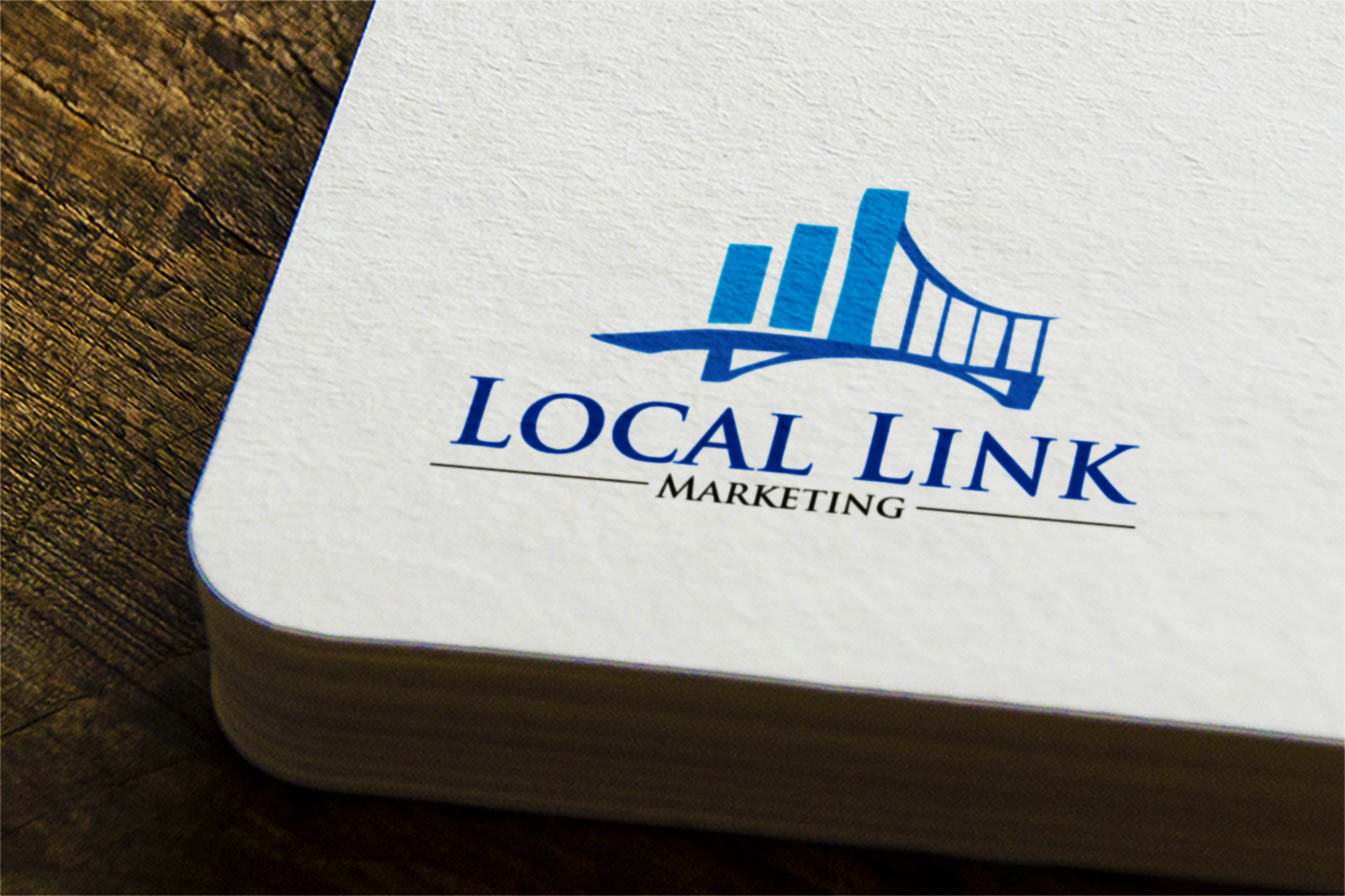 Bold, Serious, Local Adverting Agency Logo Design for Local Link ...