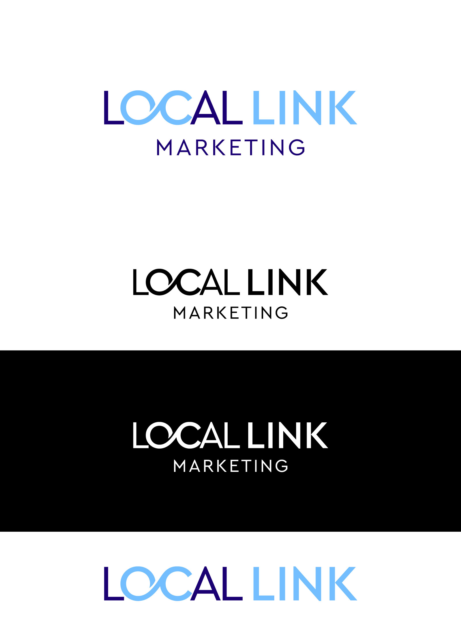 Bold, Serious, Local Adverting Agency Logo Design for Local Link ...