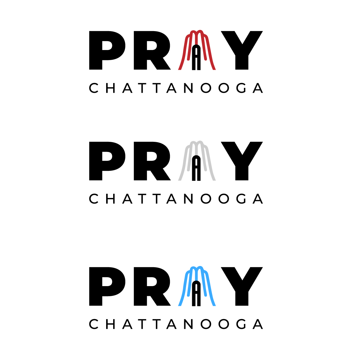Logo Design for Pray Chattanooga by Fanol Ademi | Design #33101991