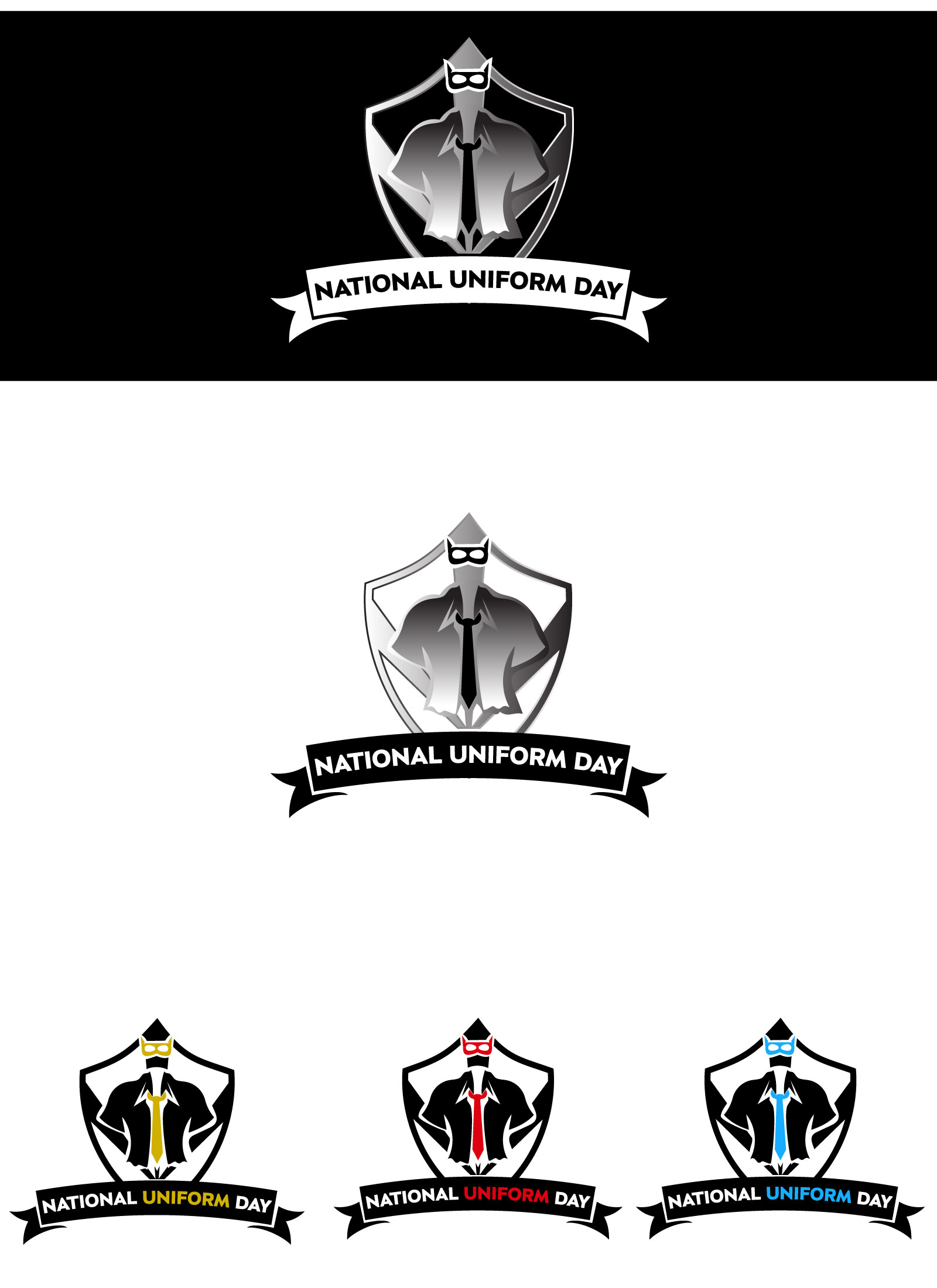 Logo Design for National Uniform Day by F a r i s a | Design #33120340