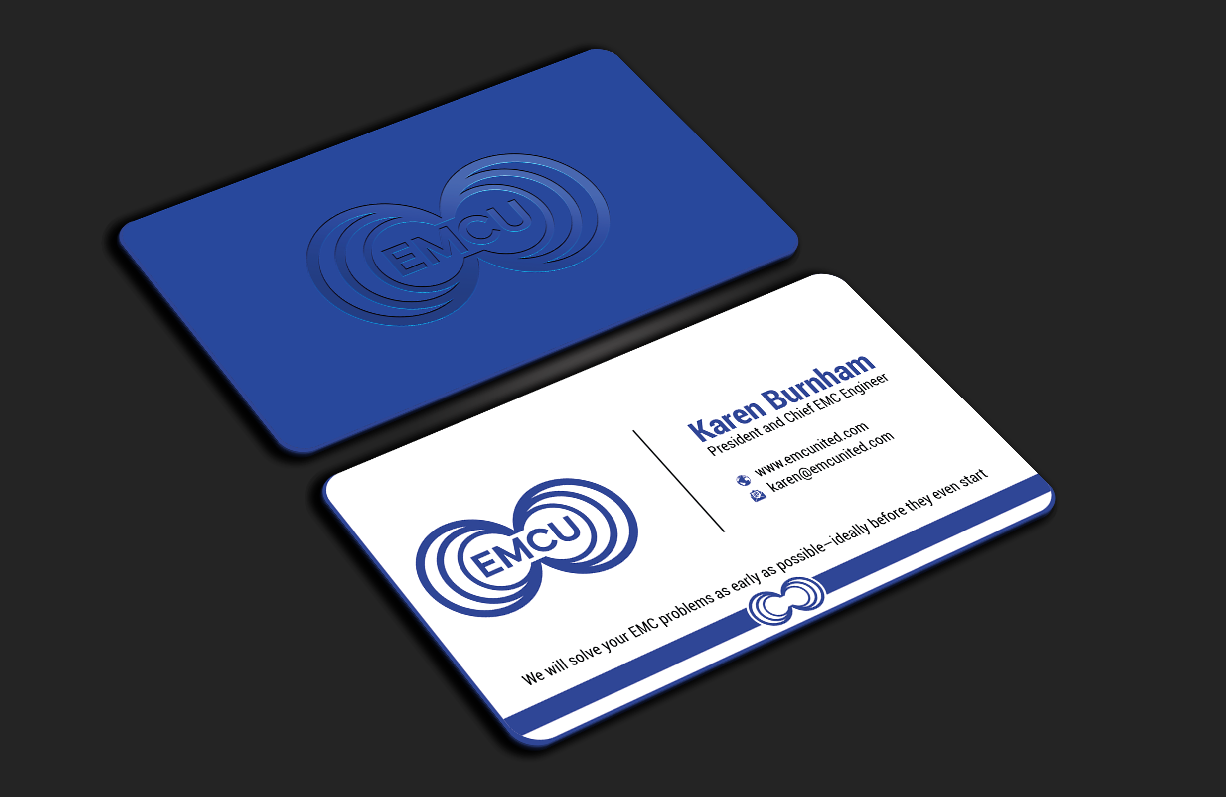 Serious, Bold, Electrical engineering Business Card Design for a ...