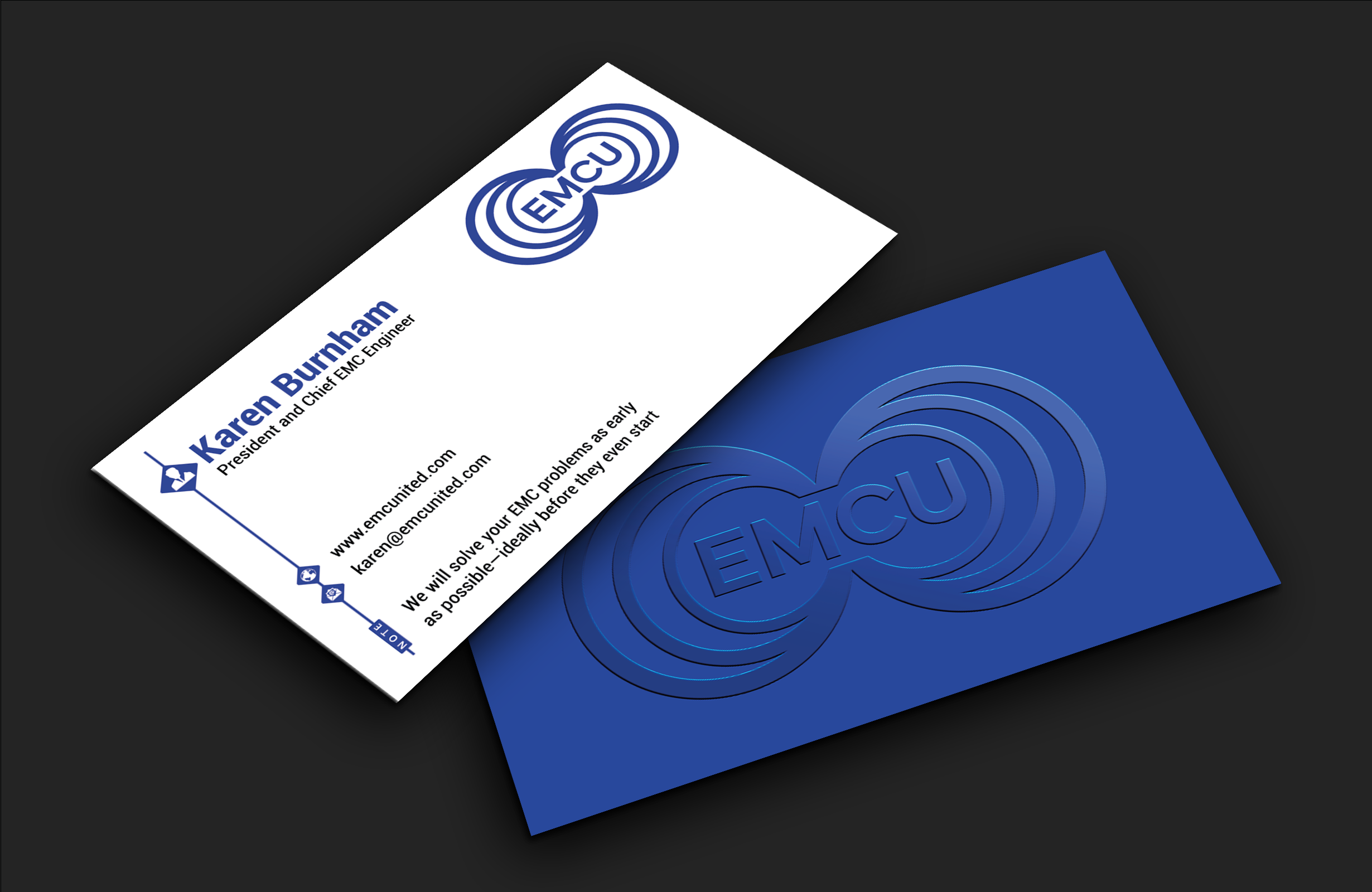 Serious, Bold, Electrical engineering Business Card Design for a ...