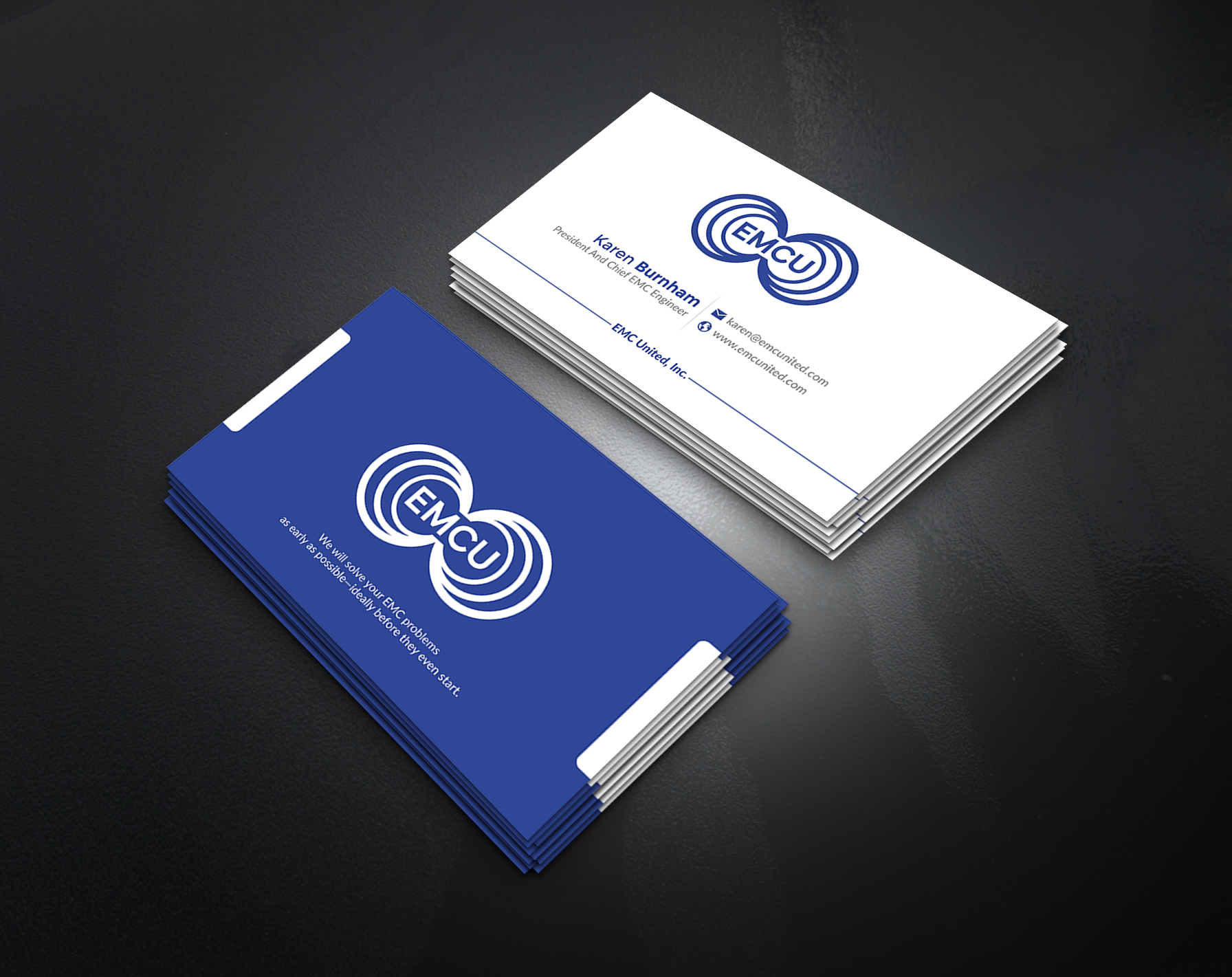 Serious, Bold, Electrical engineering Business Card Design for a ...