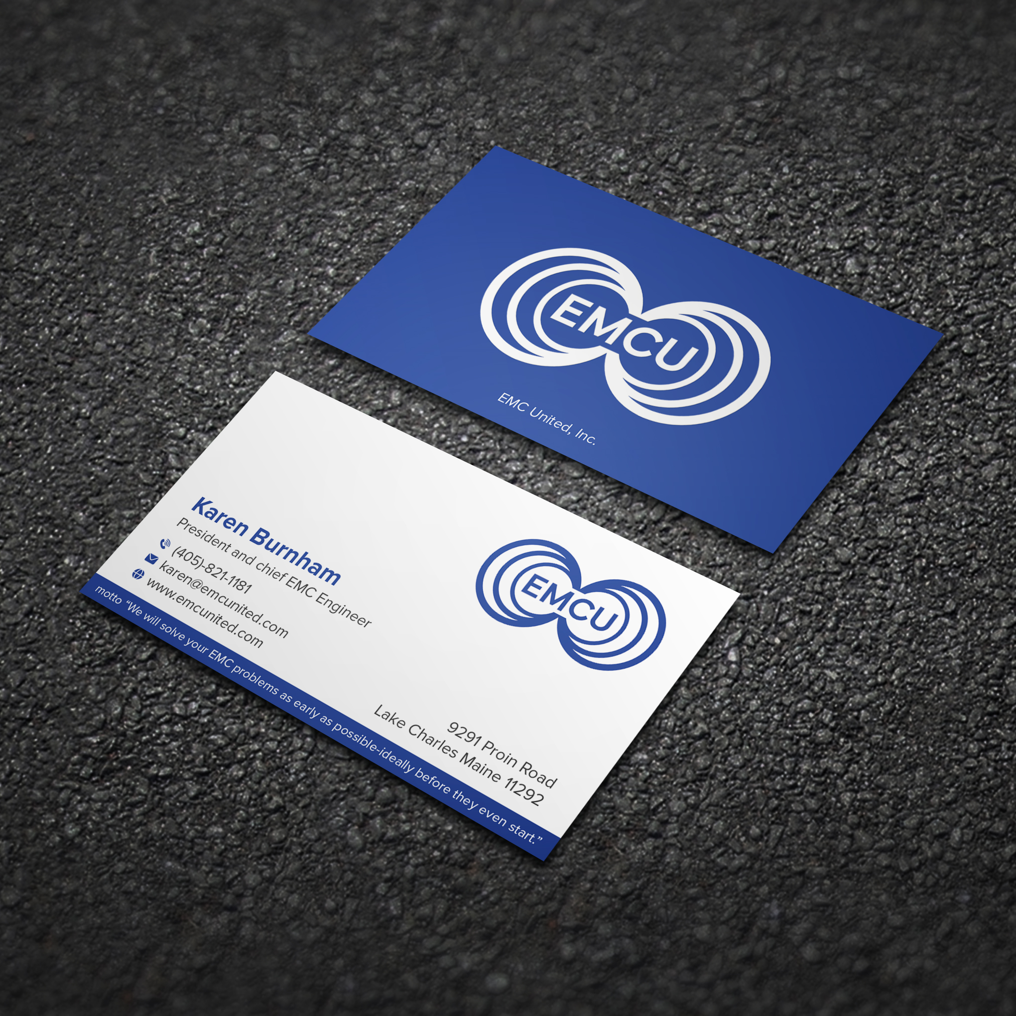 Serious, Bold, Electrical engineering Business Card Design for a ...