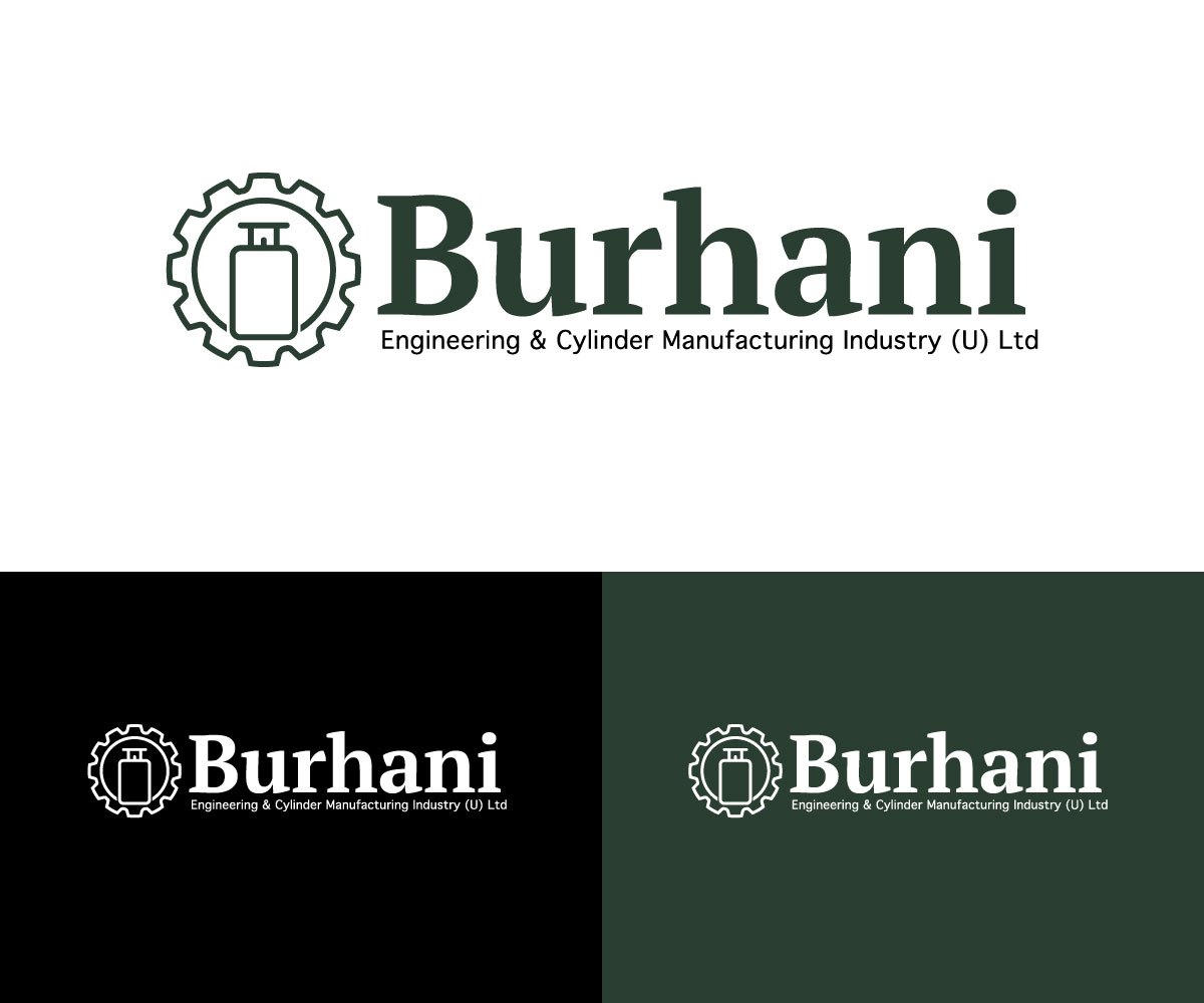 Bold, Serious, Gas cylinder manufacturing, engineering industry Logo ...