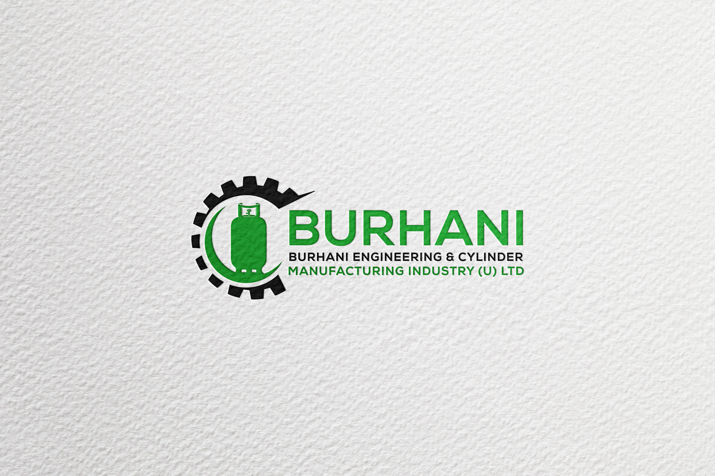 Bold, Serious, Gas cylinder manufacturing, engineering industry Logo ...