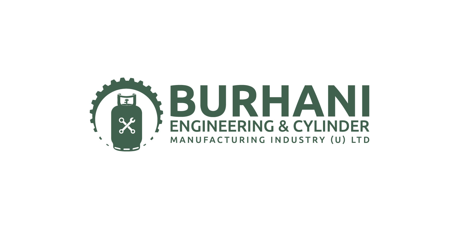 Bold, Serious, Gas cylinder manufacturing, engineering industry Logo Design for Burhani ...