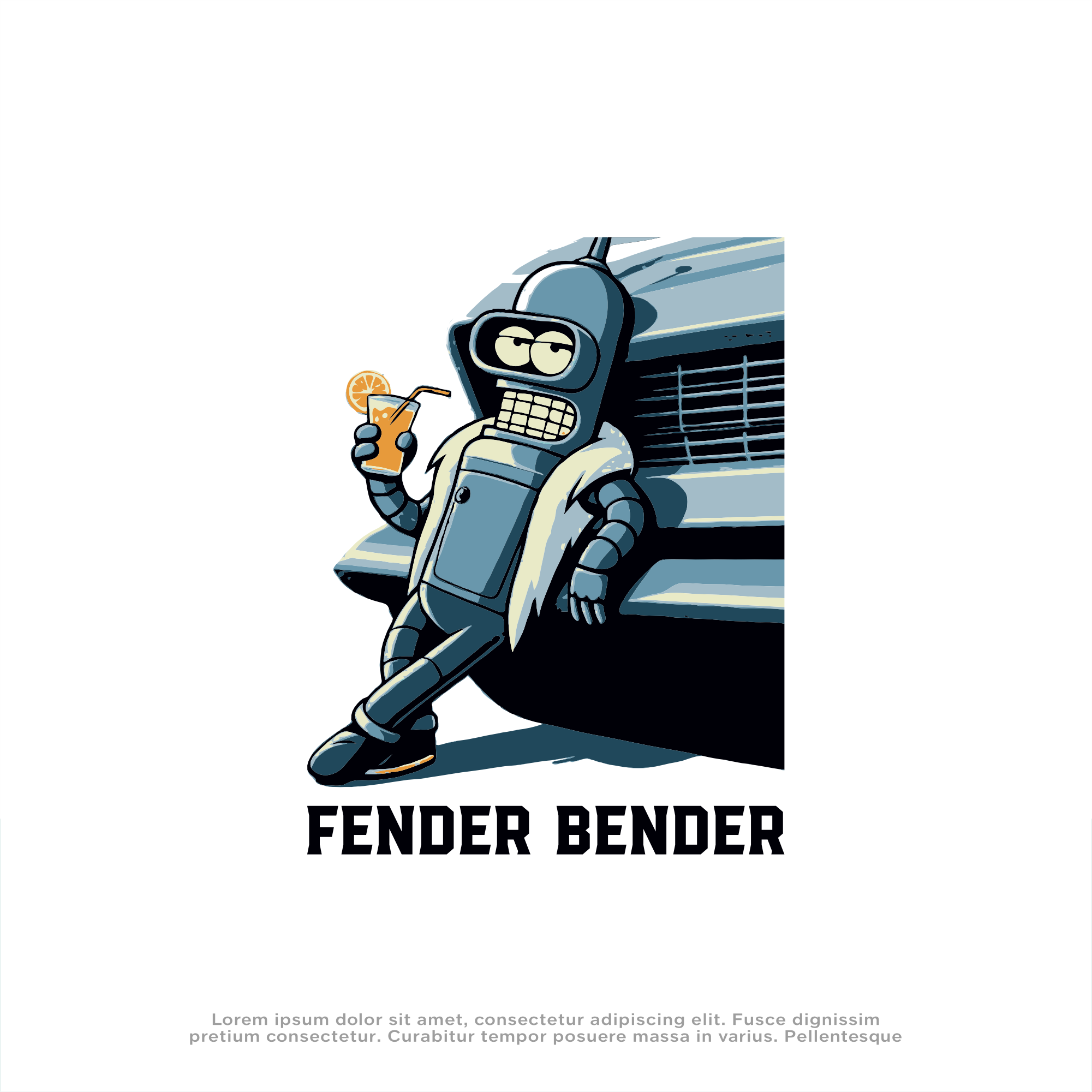 Playful, Modern Logo Design for Fender Bender by FA Creative | Design ...