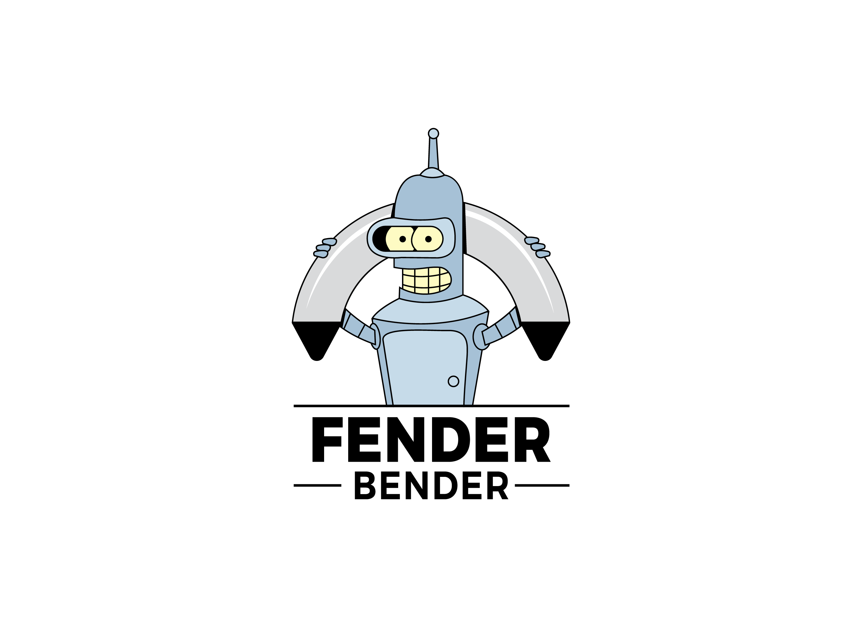 Playful, Modern Logo Design for Fender Bender by Hitesh21 | Design ...