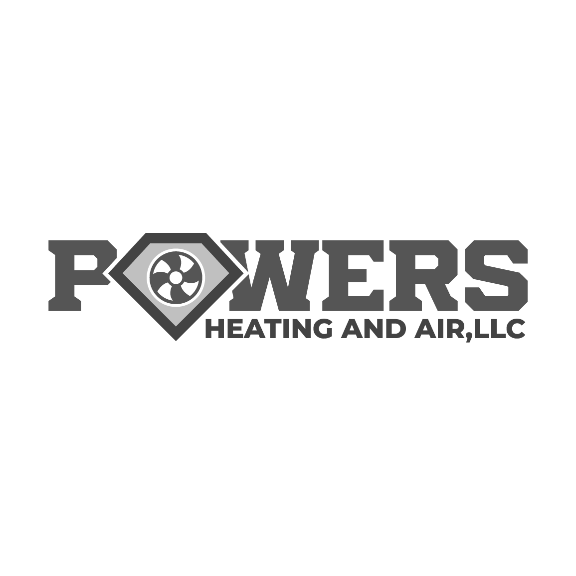 Logo Design for Powers/POWER Heating and/& Air, LLC. by Fanol Ademi ...