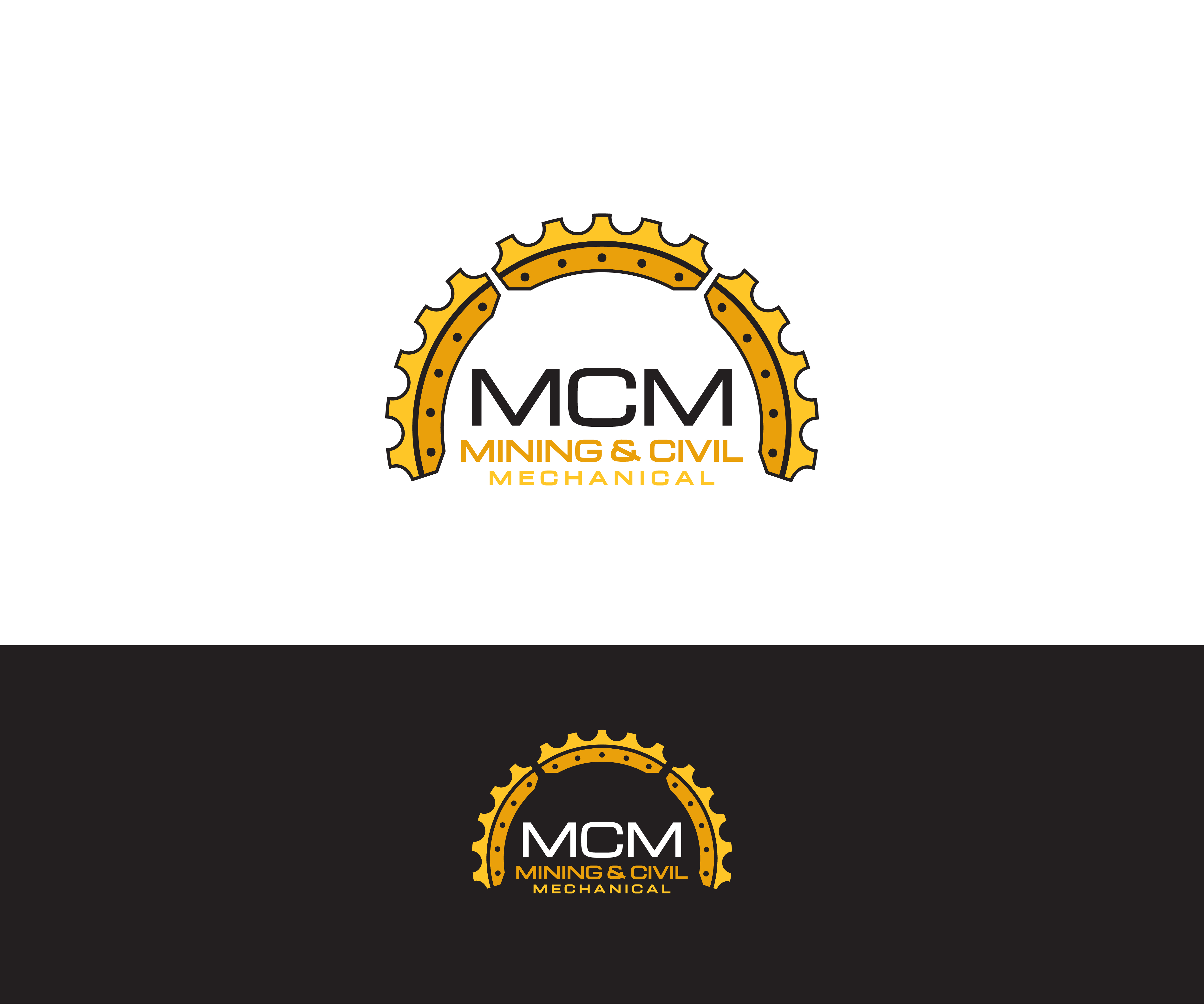 Logo Design for MCM Mining & Civil Mechanical by James J. | Design ...