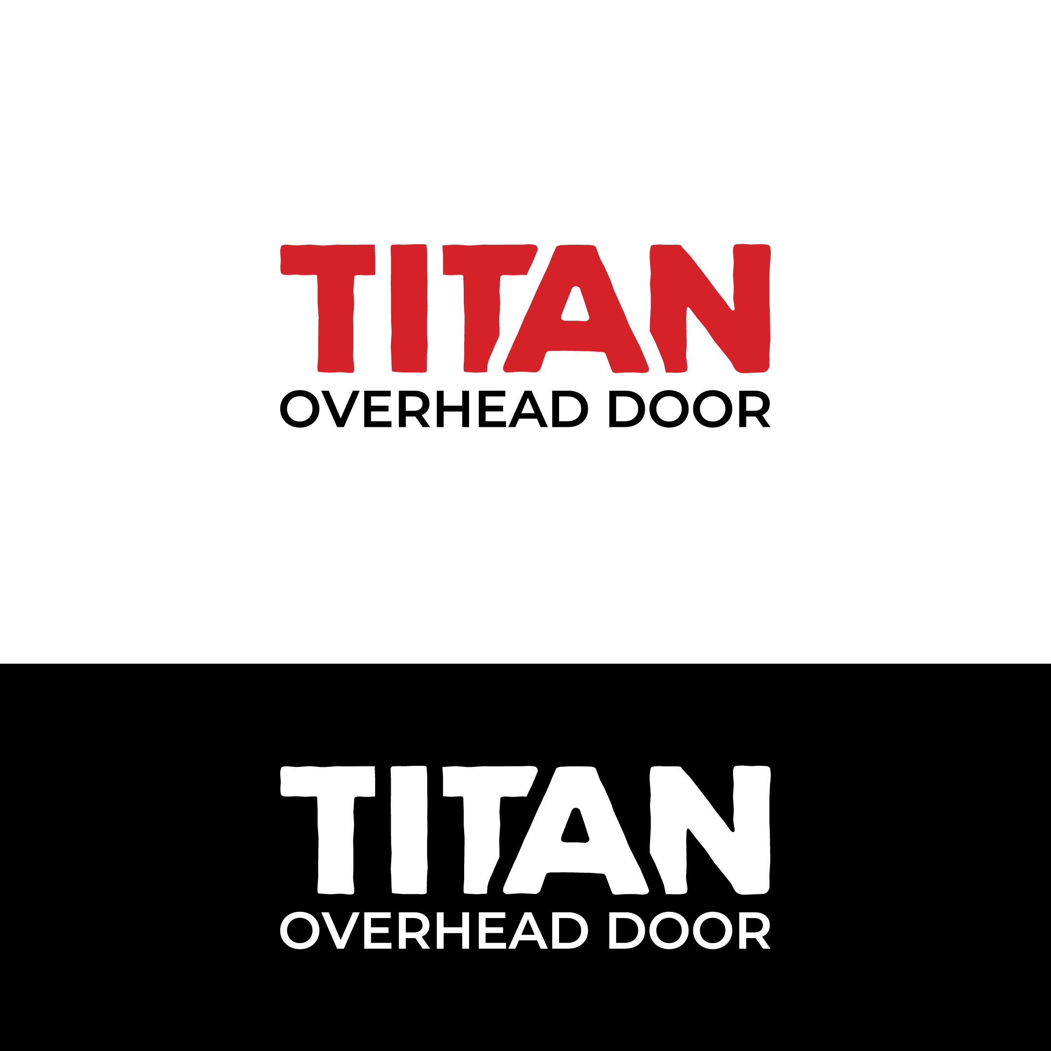 Bold, Serious, Commercial construction Logo Design for TITAN Overhead ...