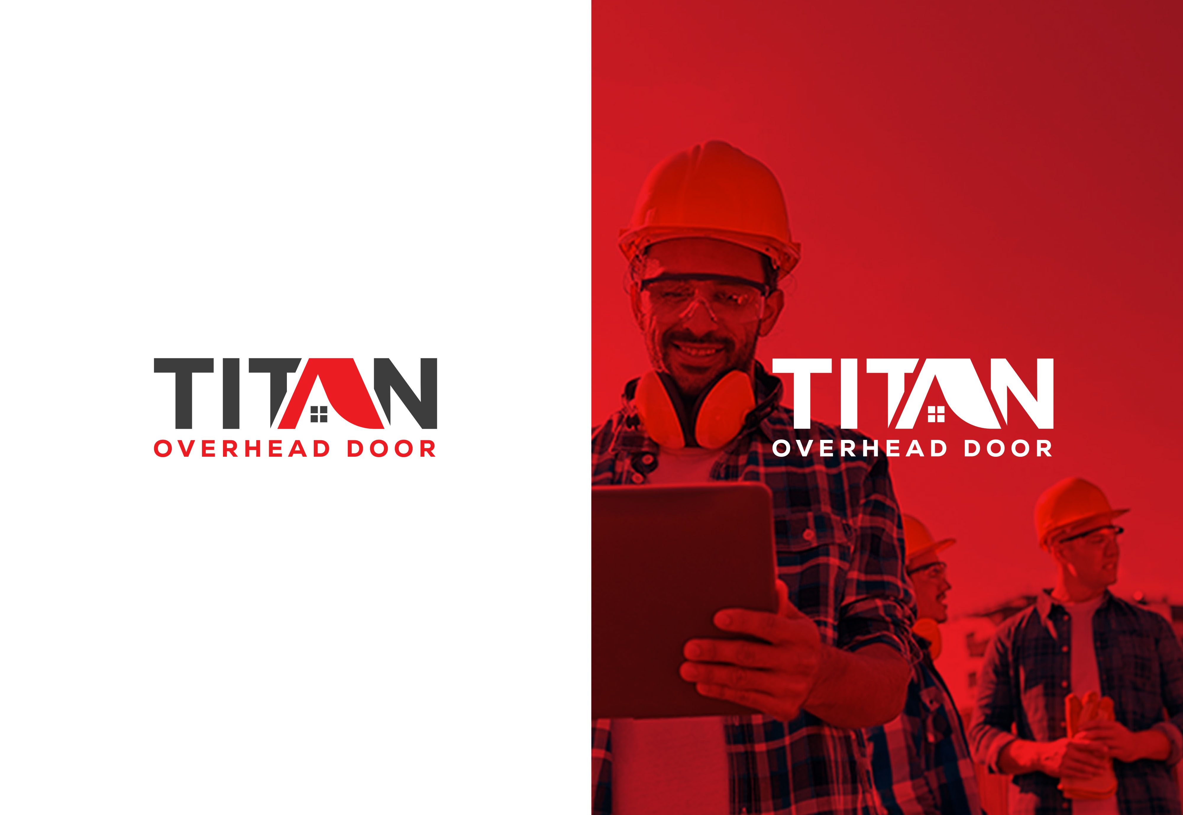 Bold, Serious, Commercial construction Logo Design for TITAN Overhead ...