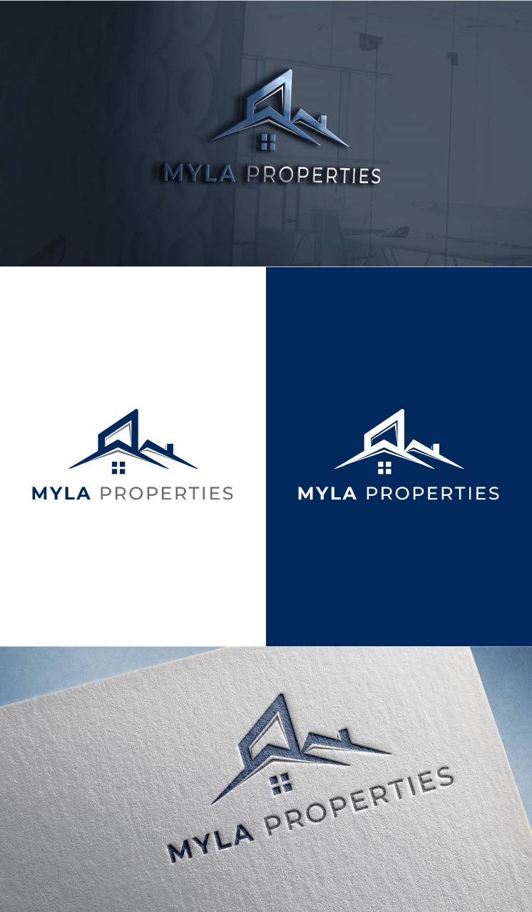 Serious, Conservative, Real estate. Logo Design for MYLA PROPERTIES by Graphic4489 | Design ...