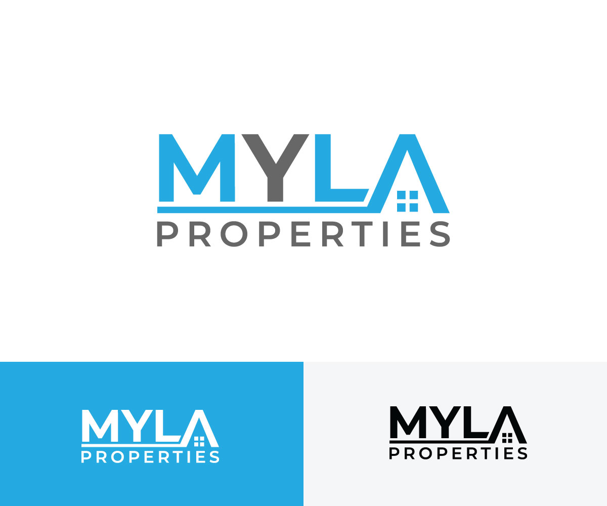 Serious, Conservative, Real estate. Logo Design for MYLA PROPERTIES by Mimff | Design #33126659
