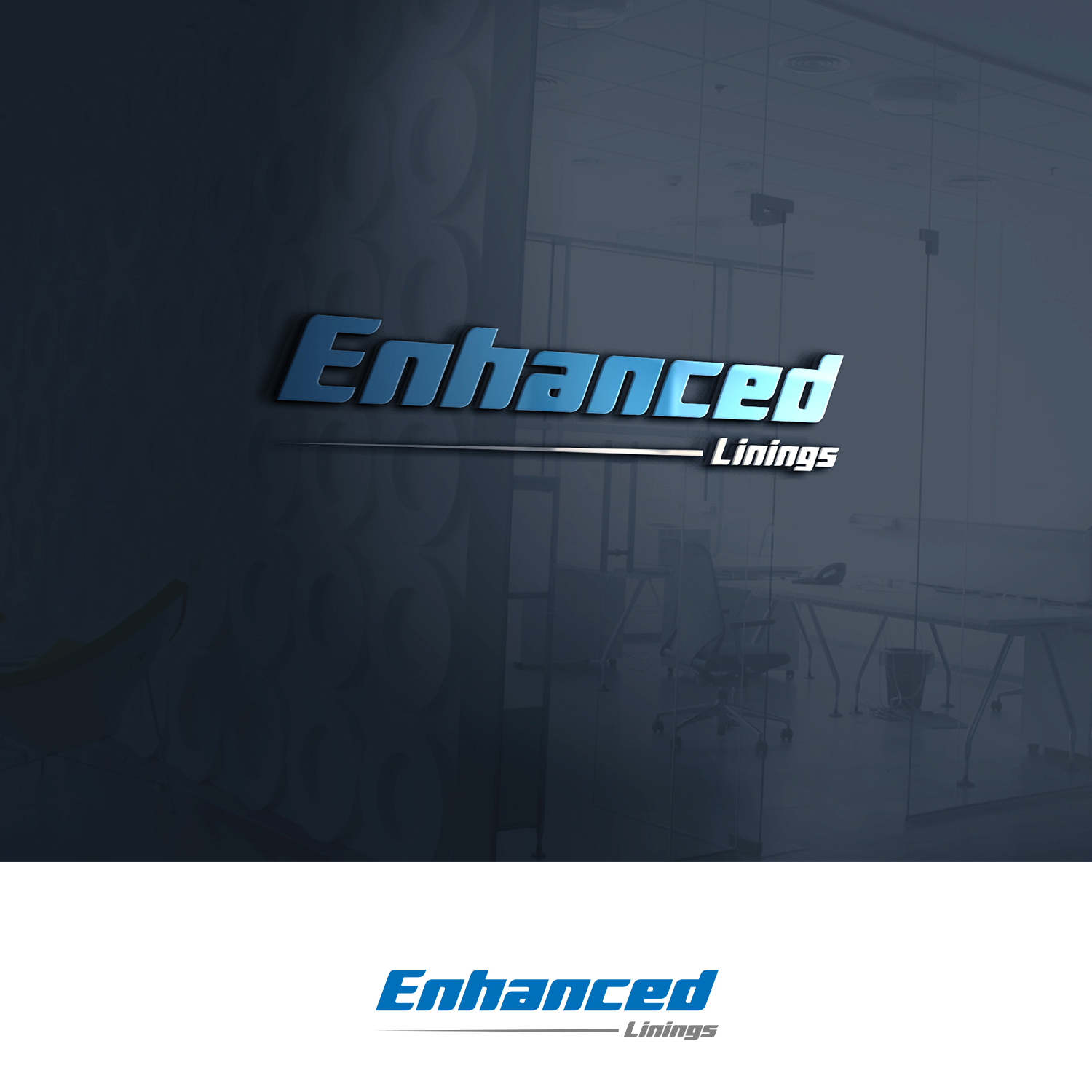 Serious, Professional Logo Design for Enhanced Linings by AMMERA ...