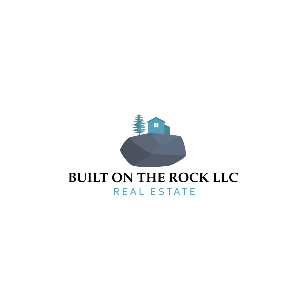 Logo Design for built on the rock llc real estate by Franabanana ...