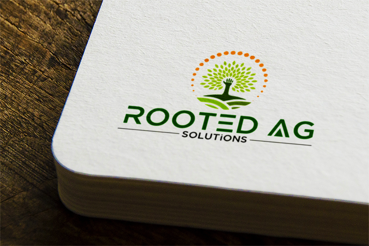 Logo Design for Rooted AG Solutions by Mind Owl | Design #33138936