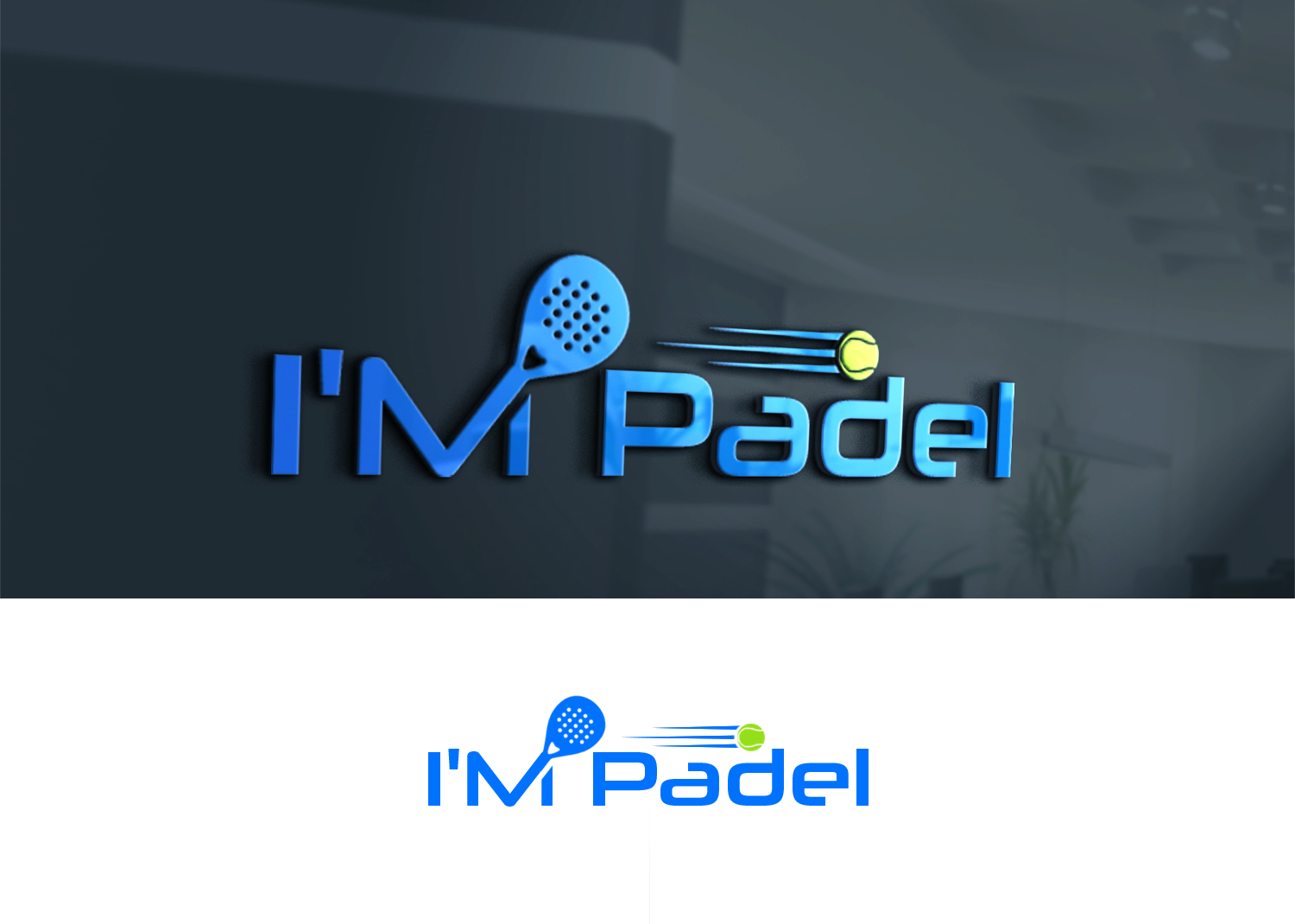 Elegant, Playful Logo Design for I'M Padel by Haaby | Design #33108130