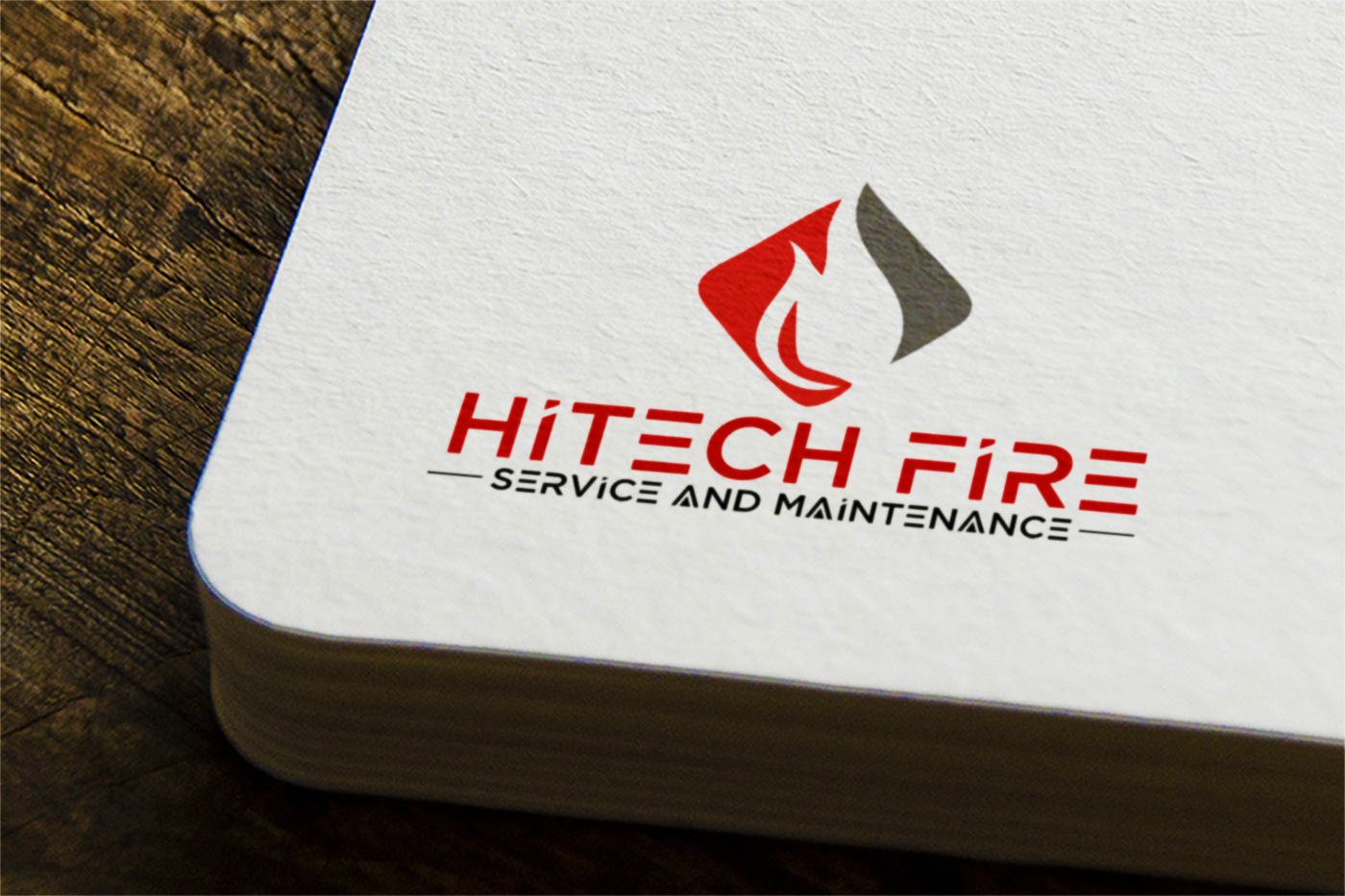 Logo Design for HiTech Fire by Mind Owl | Design #33138917
