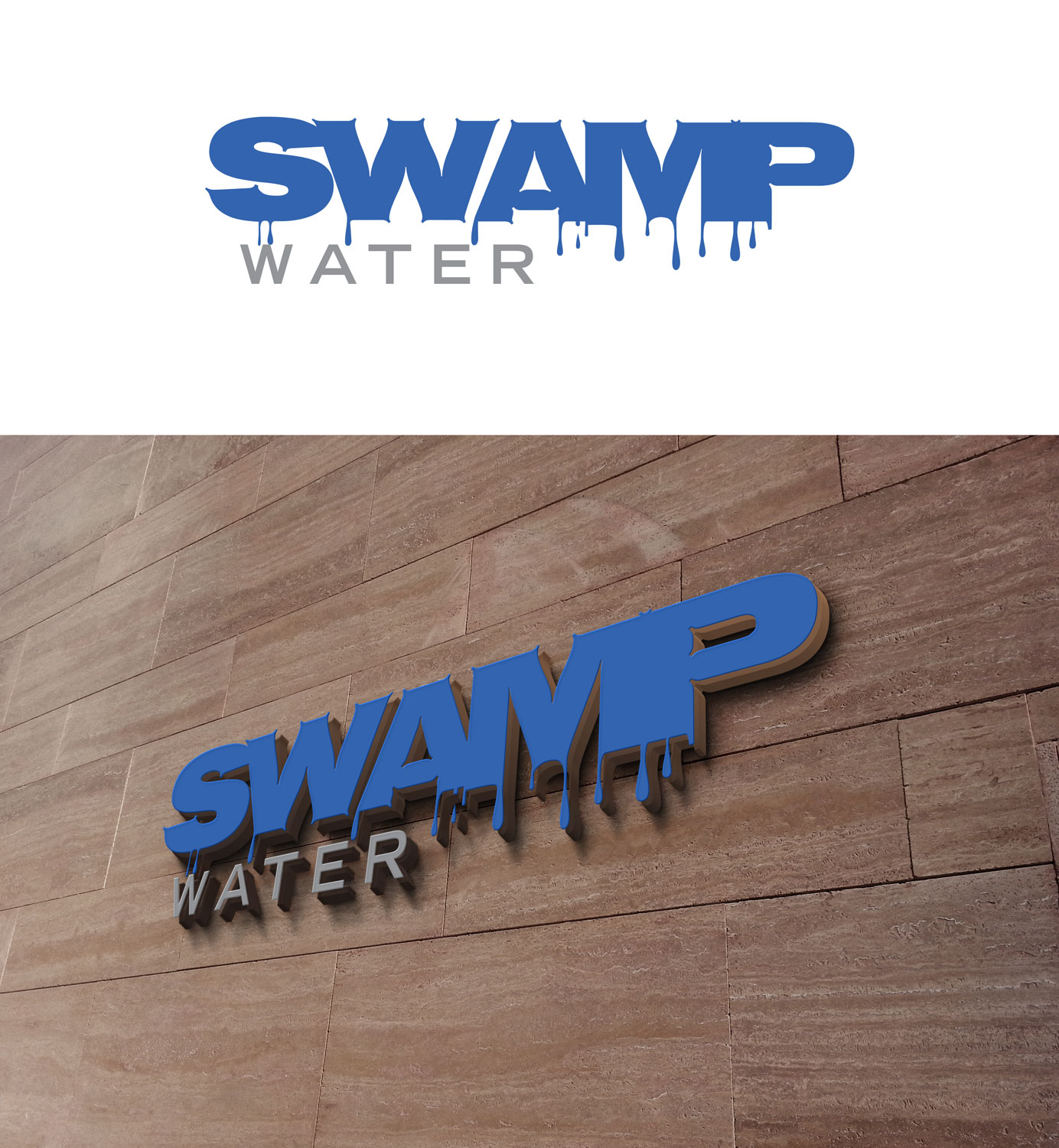 Bold, Modern Logo Design for Swamp Water by wdesigner2 | Design #33140403