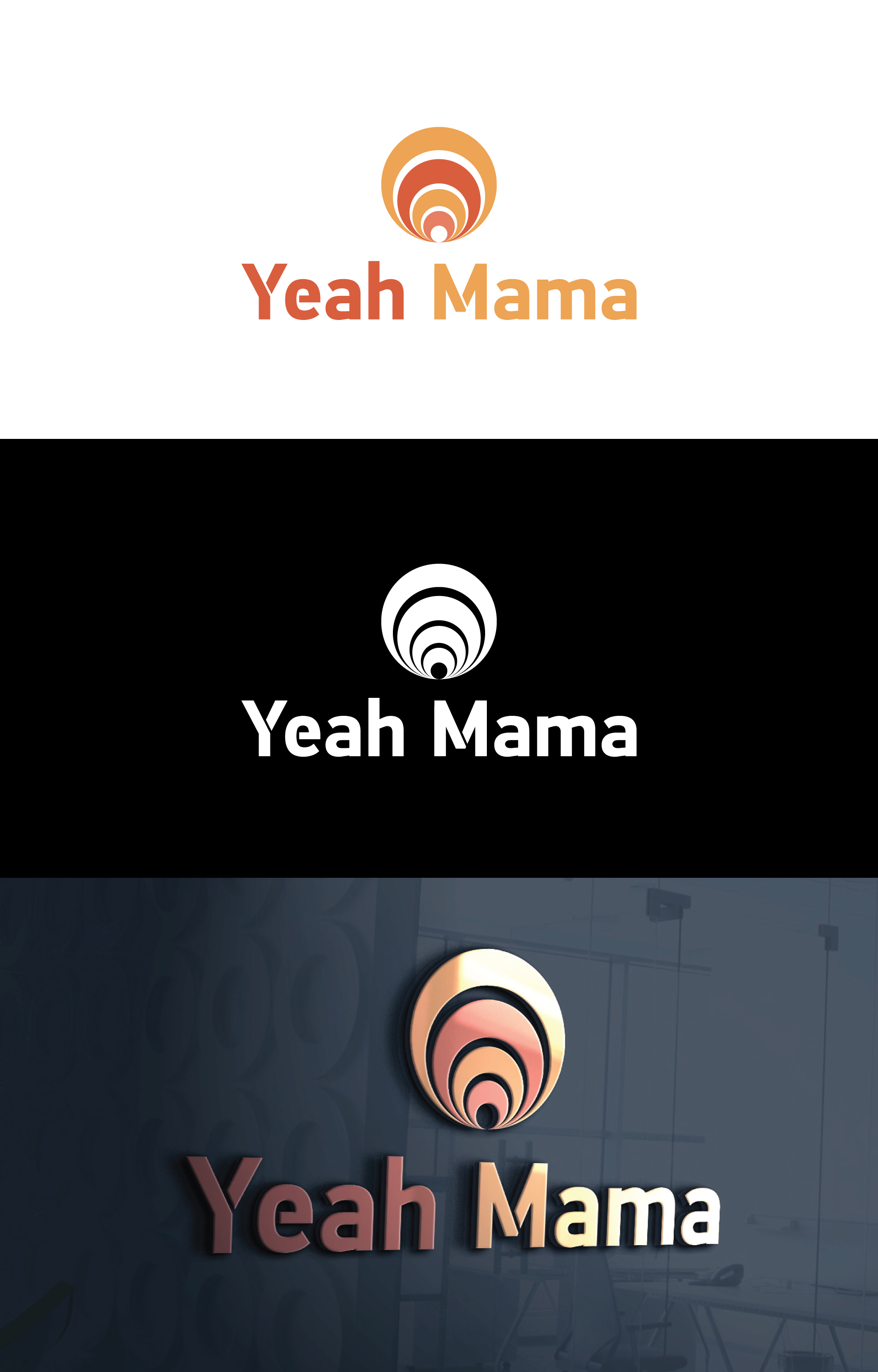 Bold, Serious, clothing Logo Design for Yeah Mama by Diane 01 | Design ...