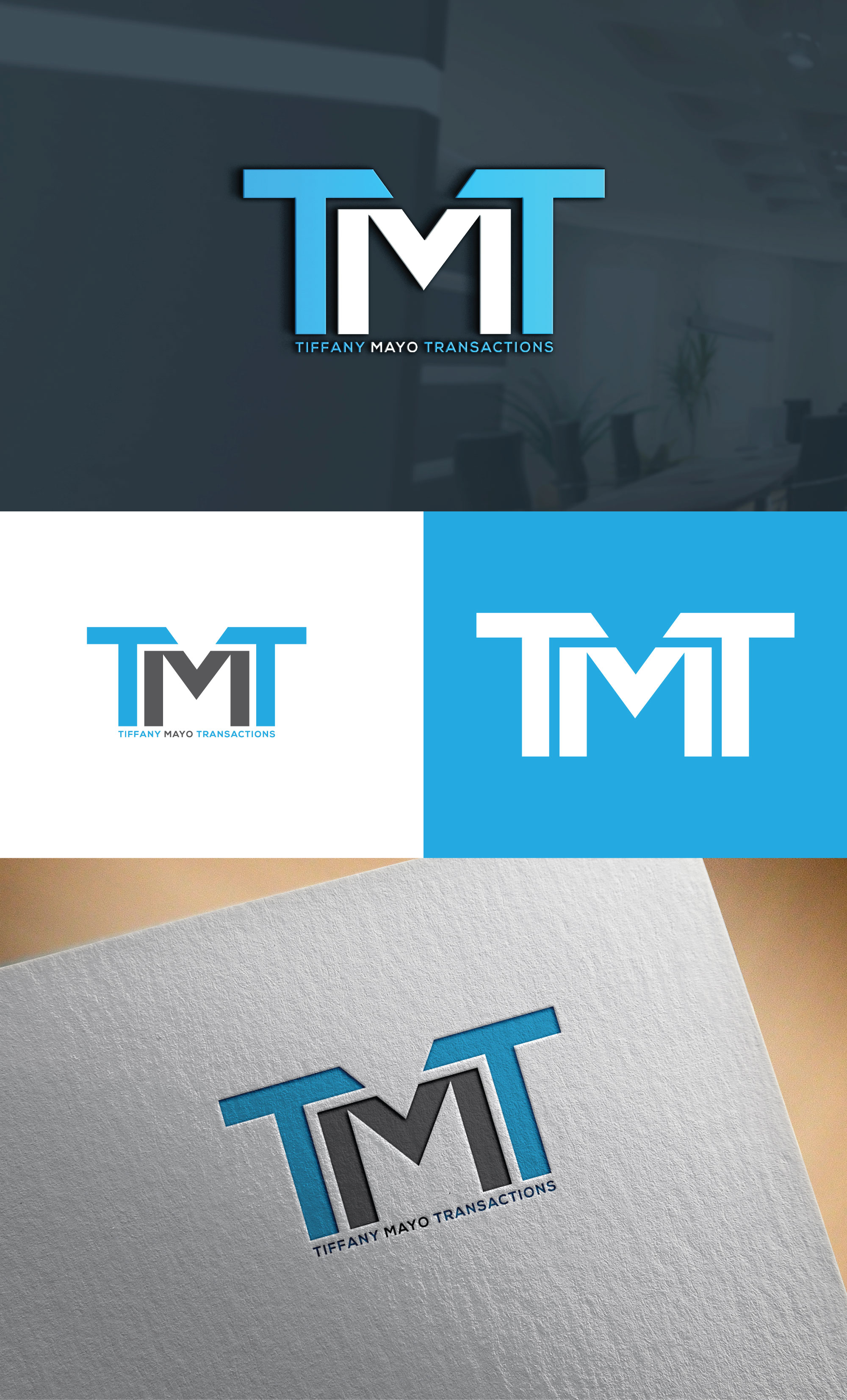 Modern, Bold, merchant services Logo Design for TMT(tiffany mayo ...