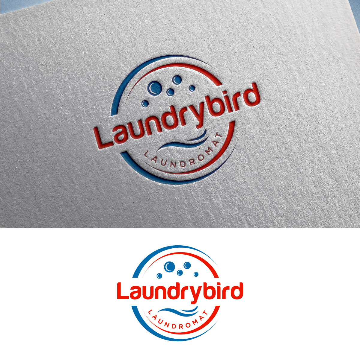 Modern, Bold, Self service laundry Logo Design for Laundrybird ...