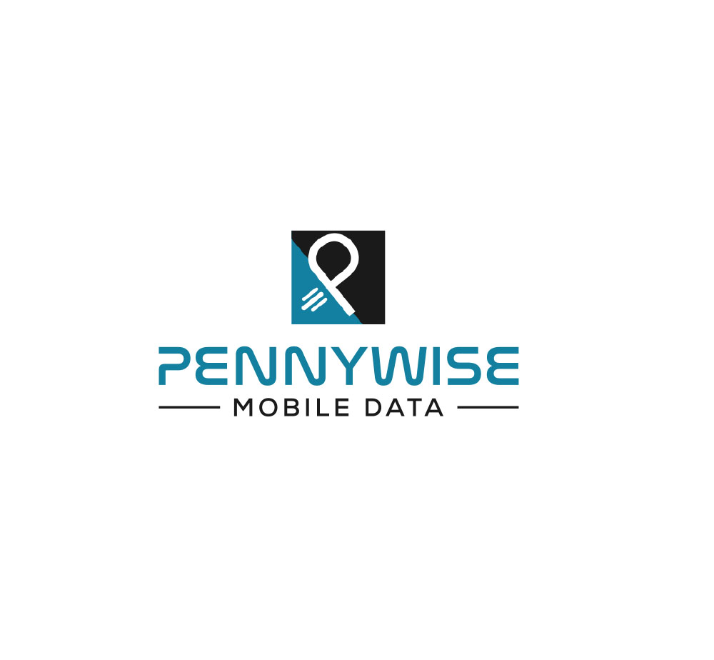 Logo Design for Pennywise Mobile Data by Sher Dil | Design #33122530