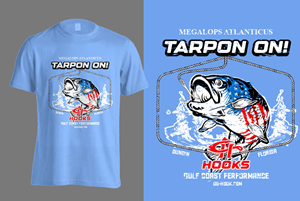 TARPON FISHING SHIRT | 13 T-shirt Designs for a business in United States