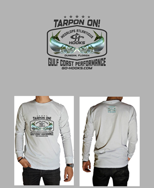 TARPON FISHING SHIRT | 13 T-shirt Designs for a business in United States
