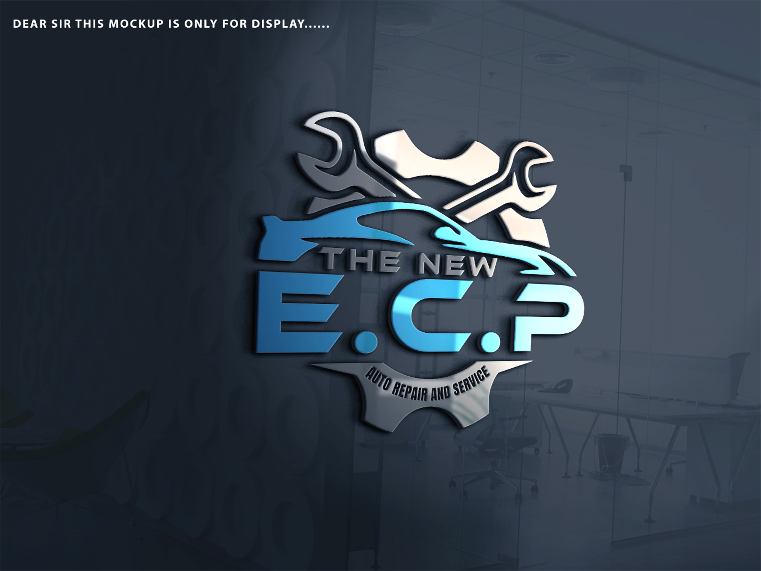 Elegant, Playful Logo Design for The New E.C.P. Auto Repair & Service ...