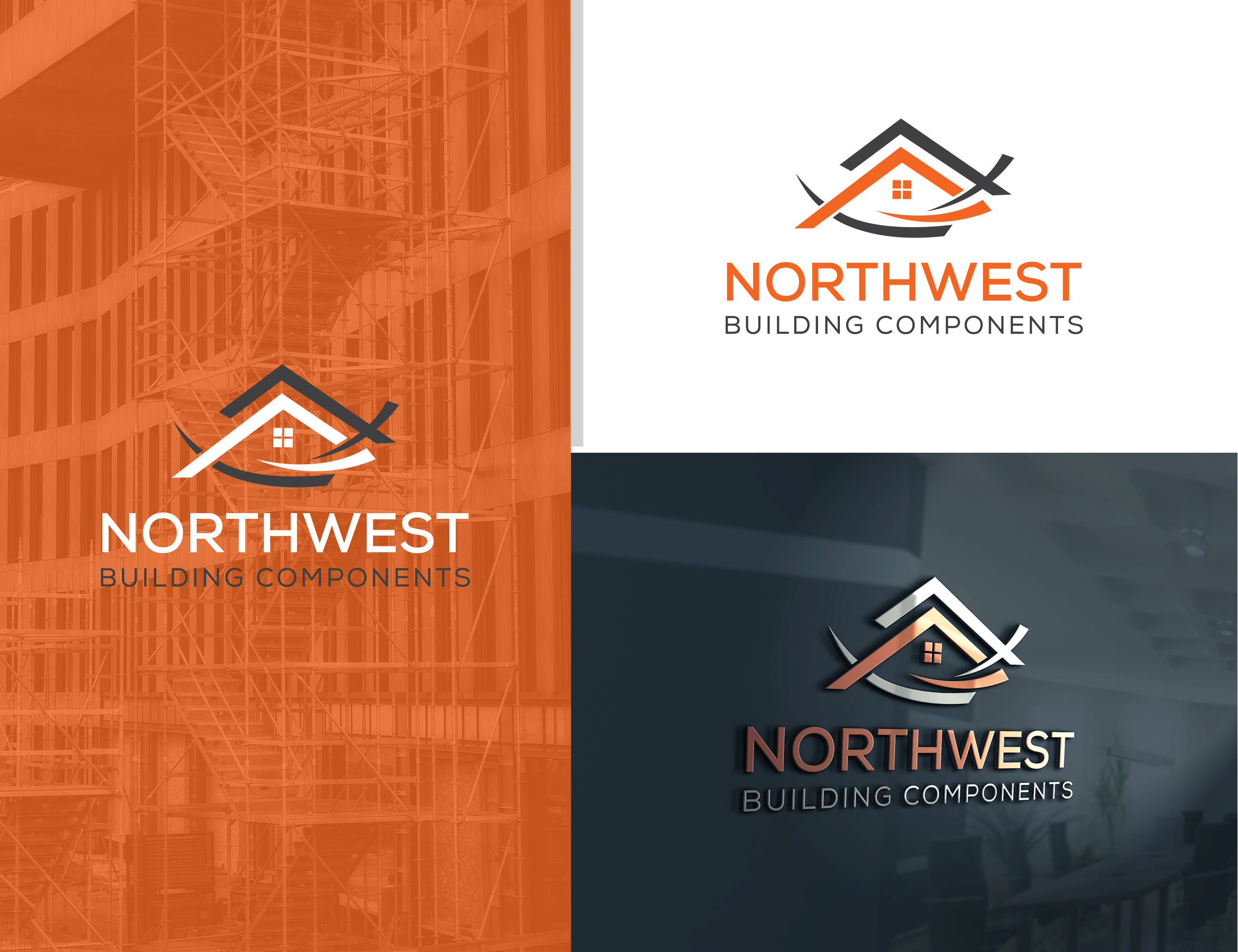 Logo Design for Northwest Building Components by AZEE creation | Design ...