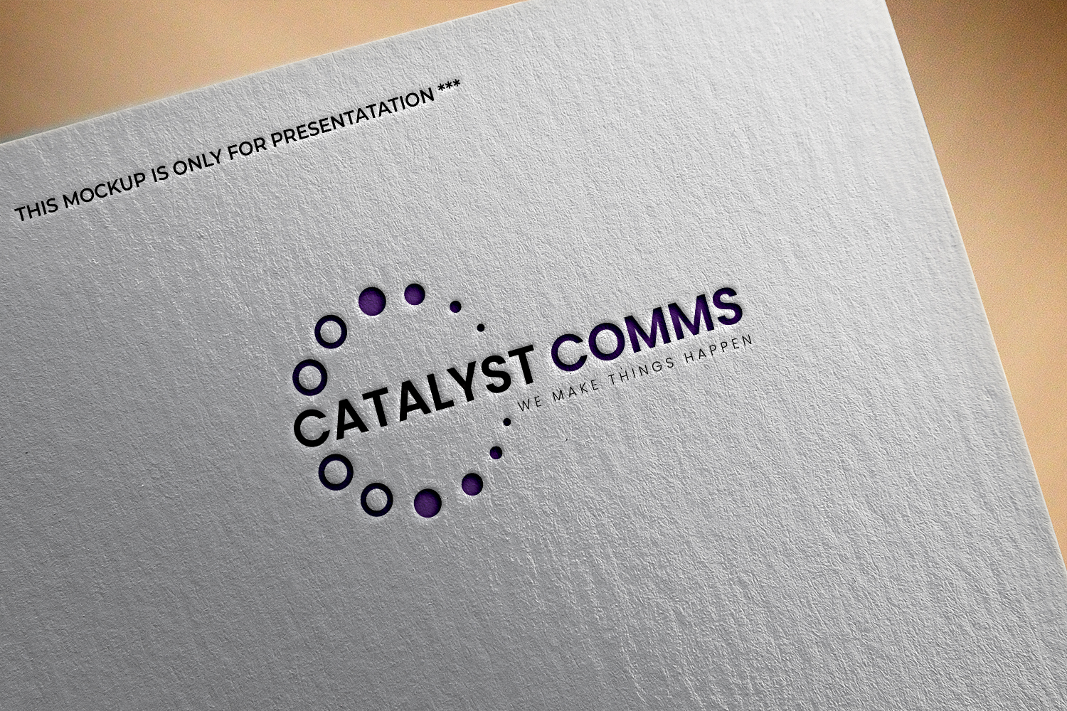 Modern, Upmarket Logo Design for Catalyst Comms (Company Name) We Make ...