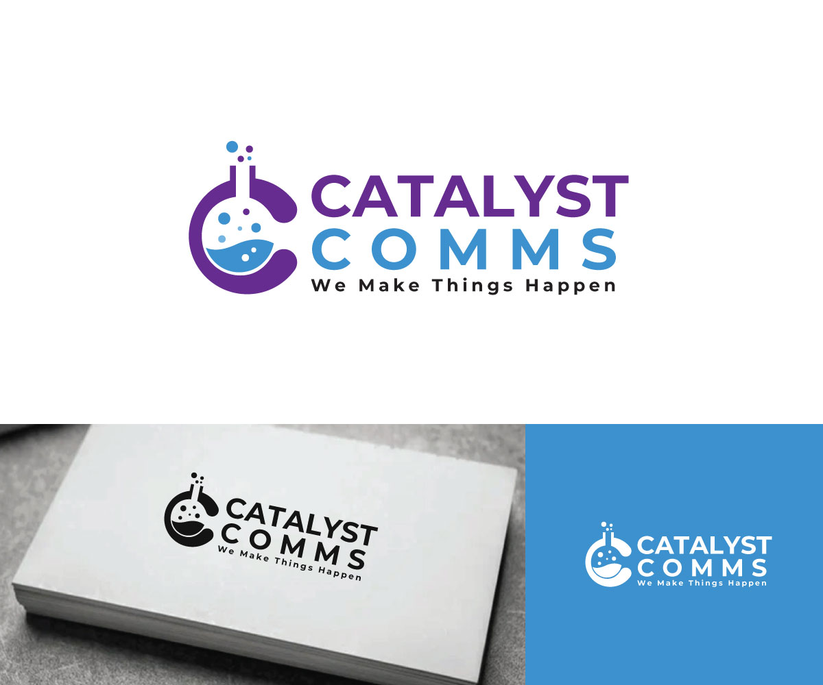 Modern, Upmarket Logo Design for Catalyst Comms (Company Name) We Make ...