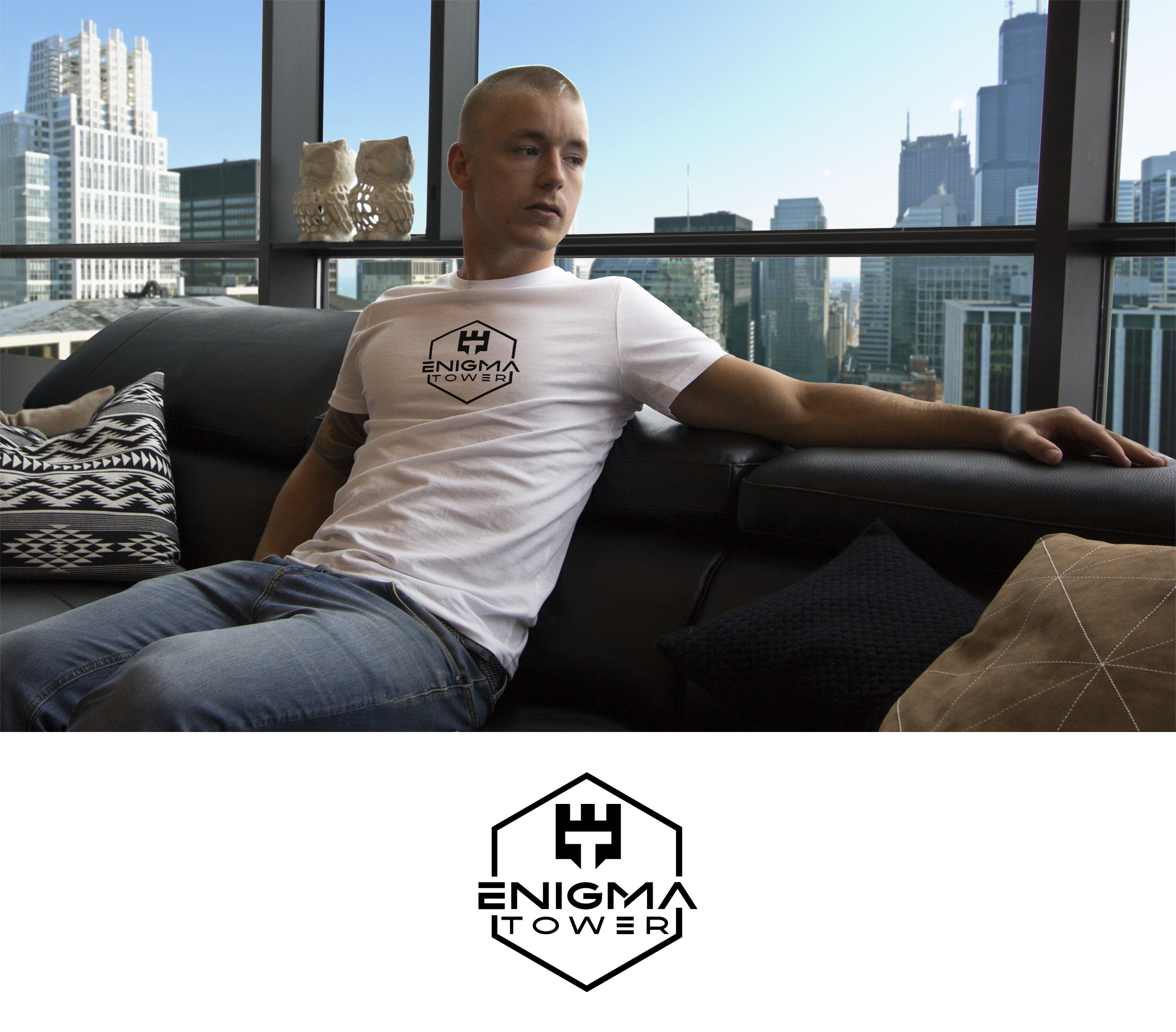 Elegant, Playful Logo Design for ENIGMA TOWER by AliArts | Design #33129992