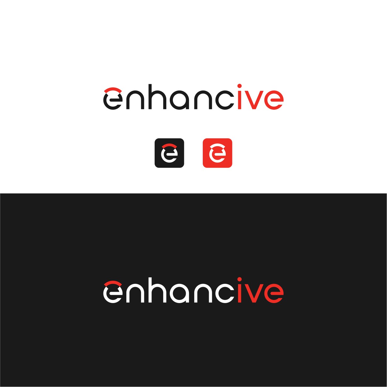 Serious, Modern Logo Design for Enhancive by Bingah | Design #33180177