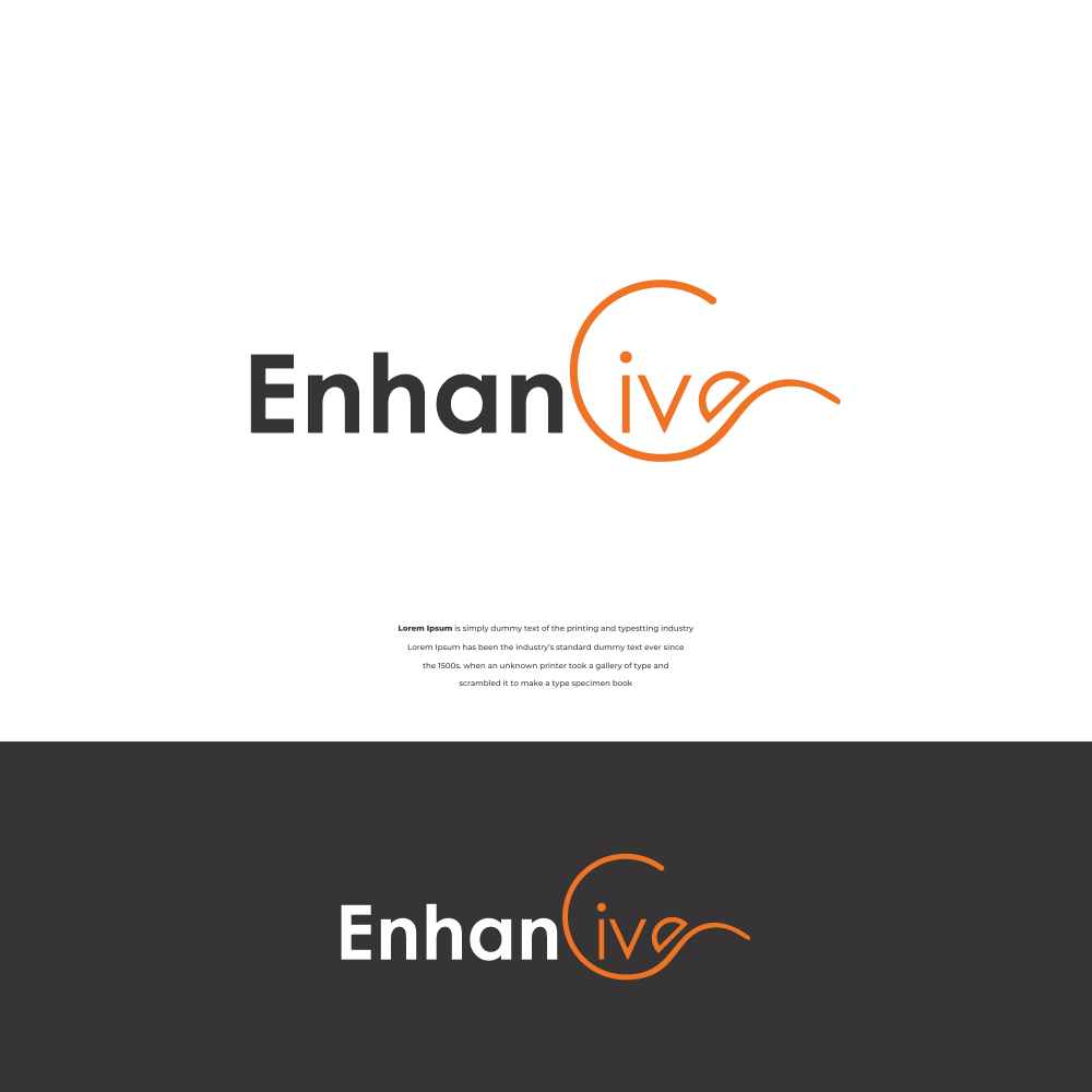 Serious, Modern Logo Design for Enhancive by swallow cox | Design #33182151