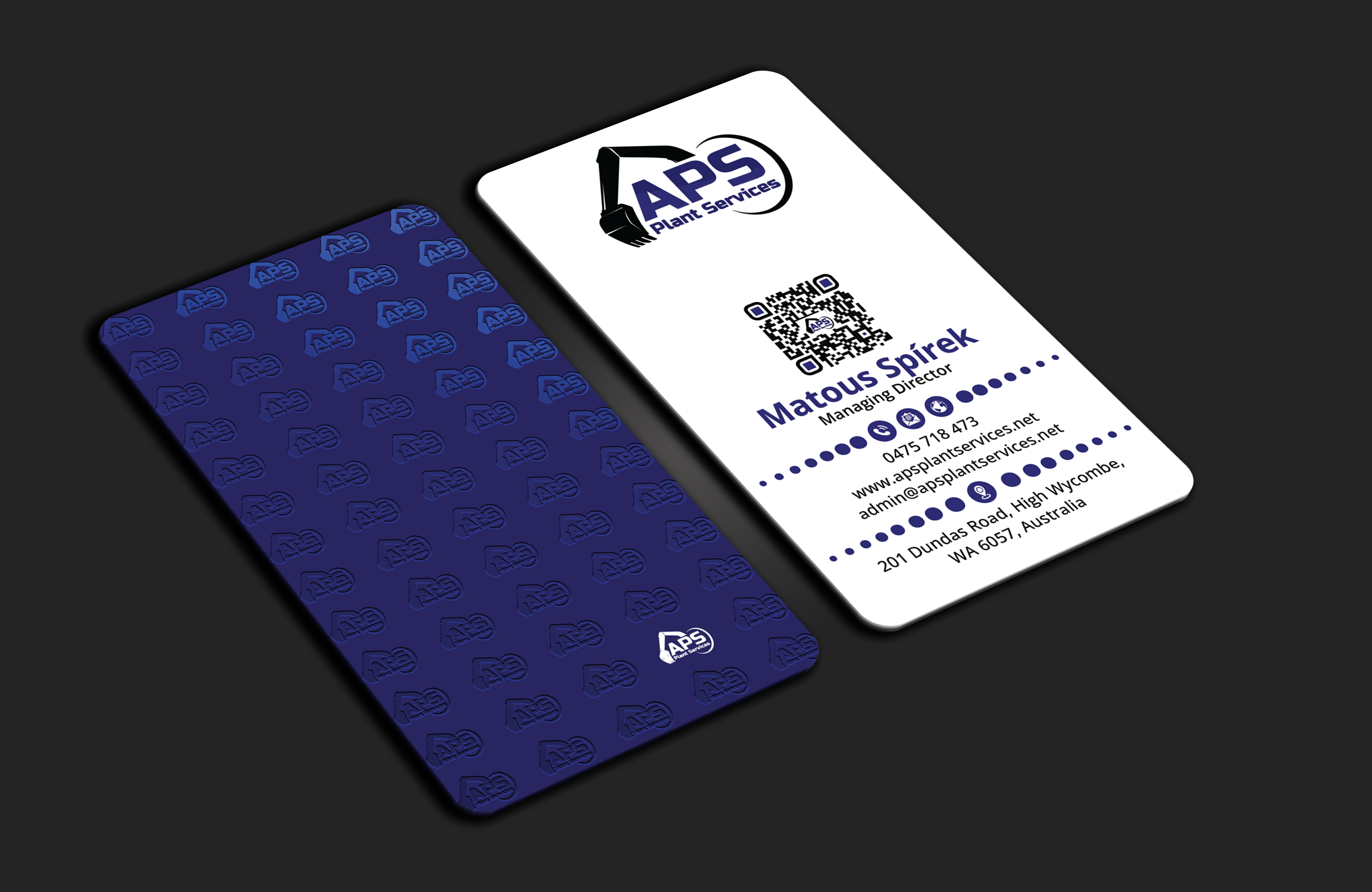 Modern, Professional Business Card Design for APS Plant Services by ...
