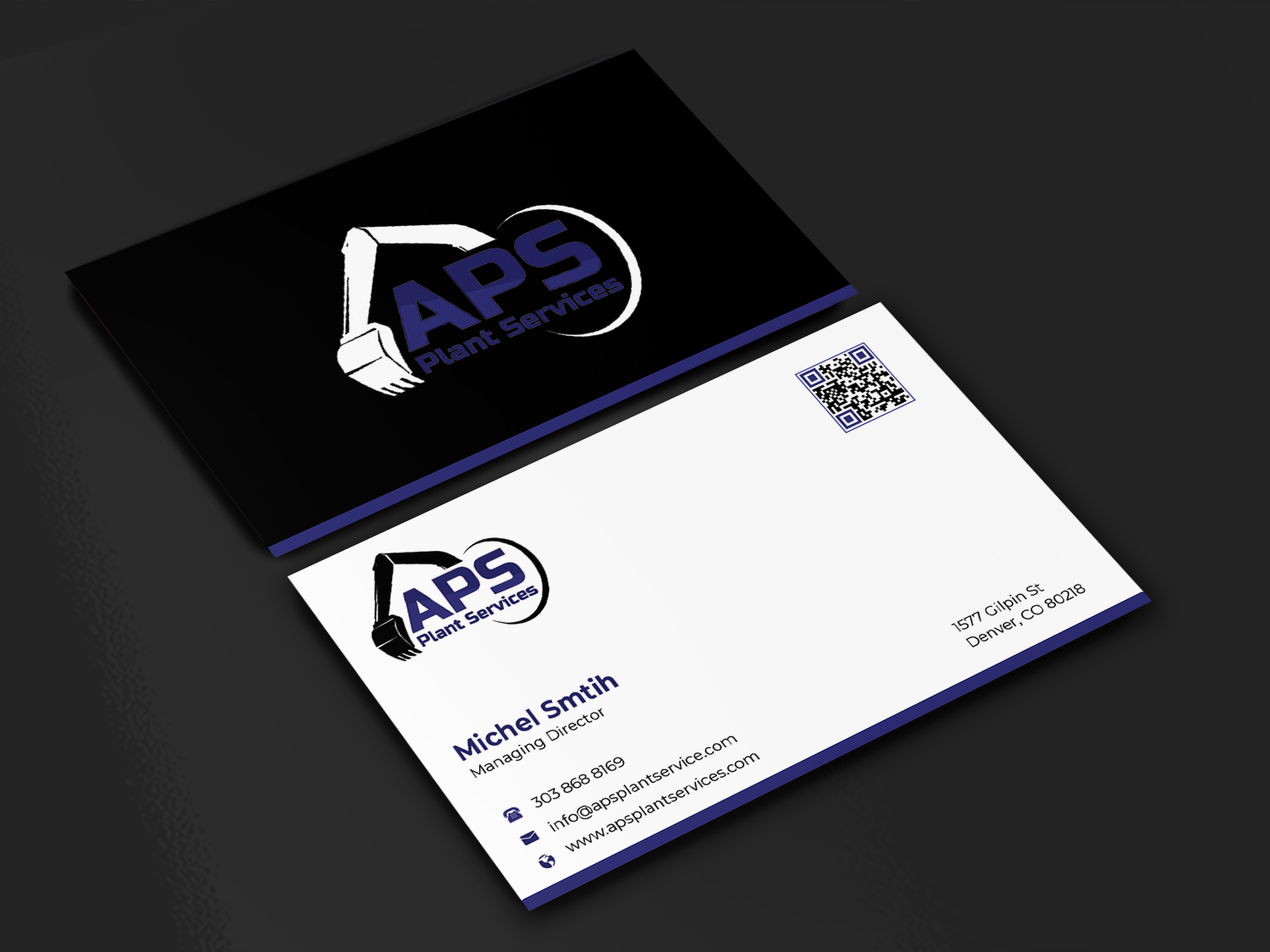 Modern, Professional Business Card Design for APS Plant Services by ...