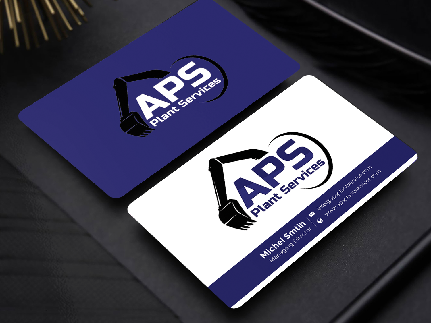 Modern, Professional Business Card Design for APS Plant Services by ...