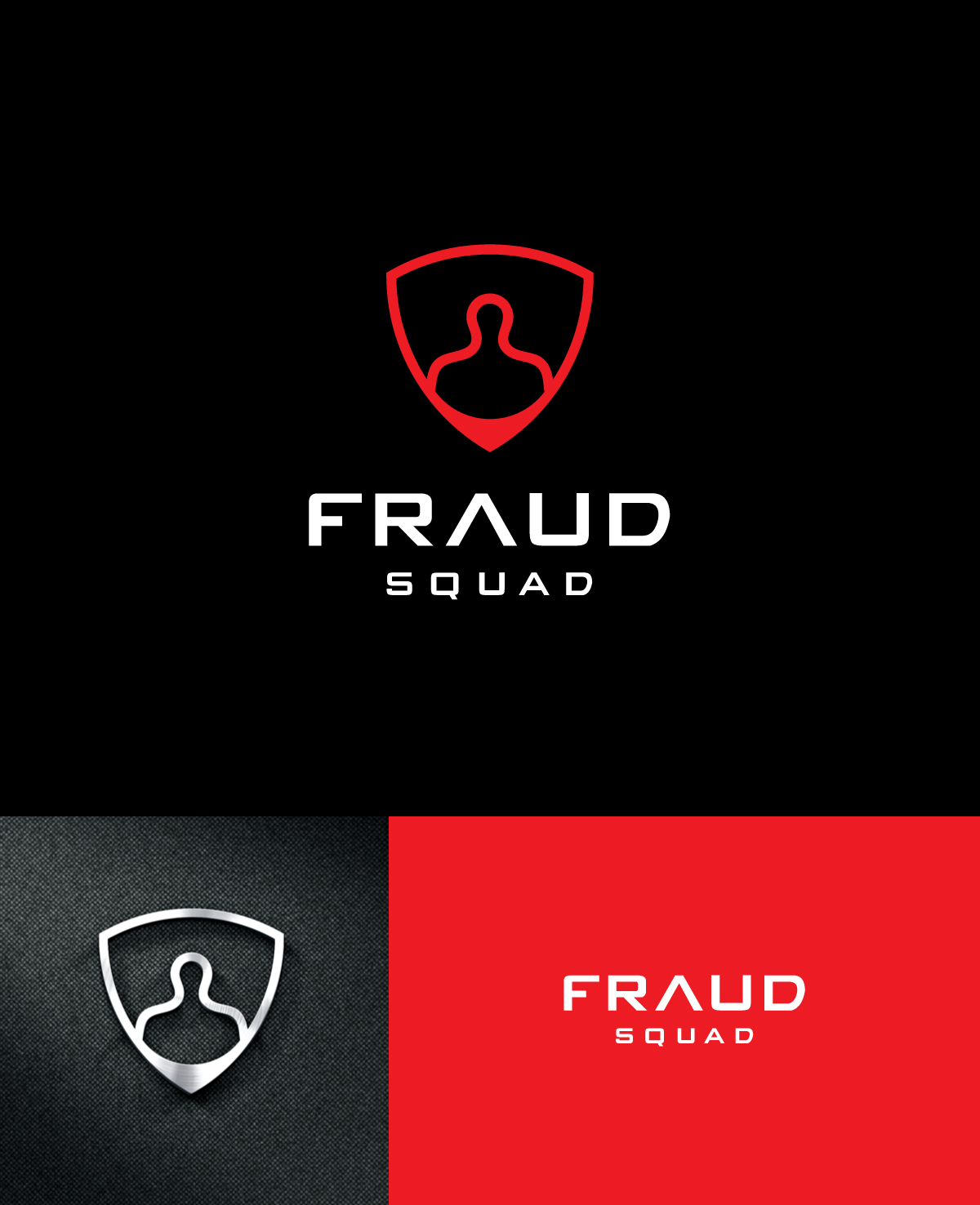 Serious, Masculine Logo Design for Fraud Squad by apik. | Design #33140488