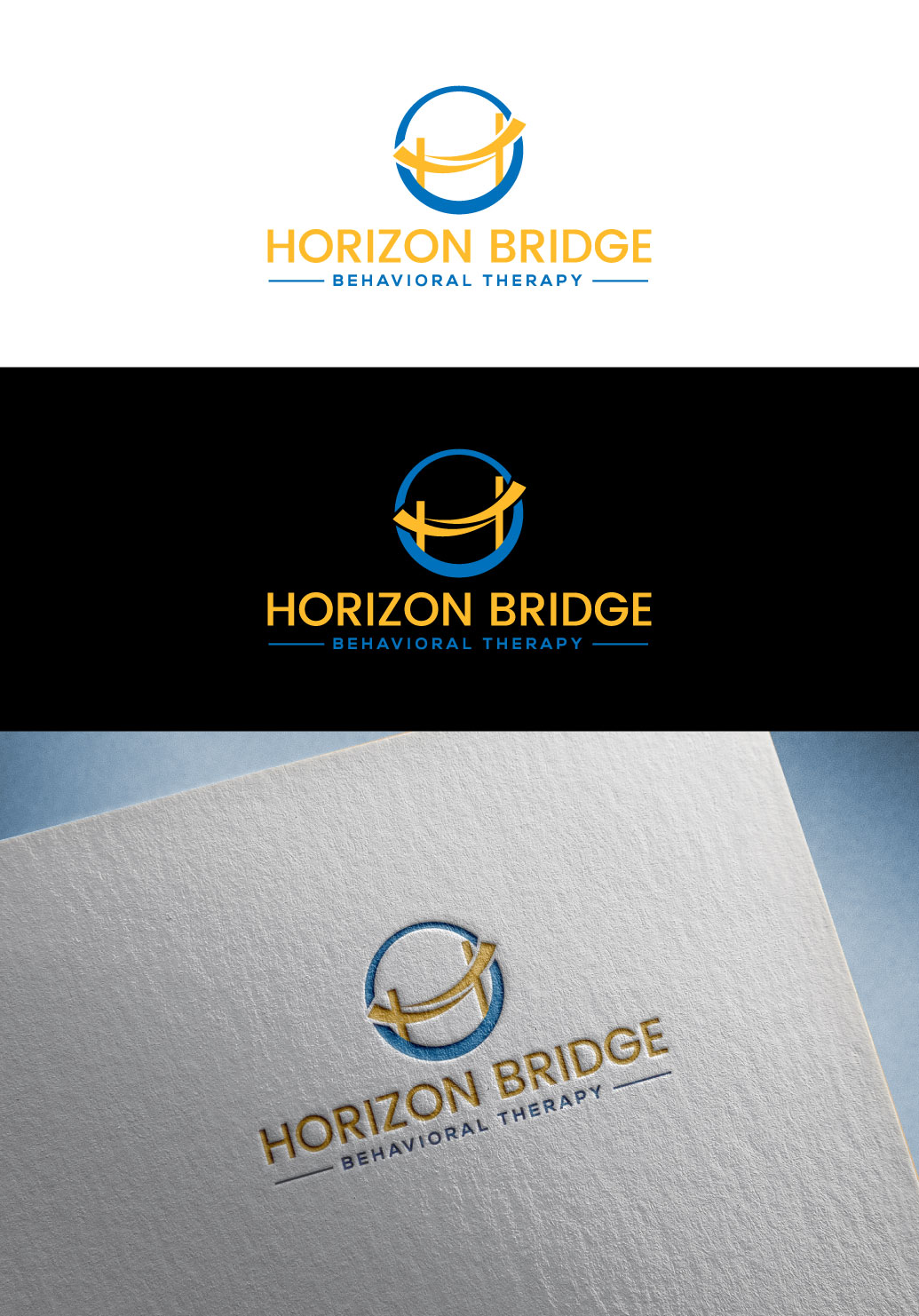 Bold, Playful, Autism Therapy for children Logo Design for Horizon ...