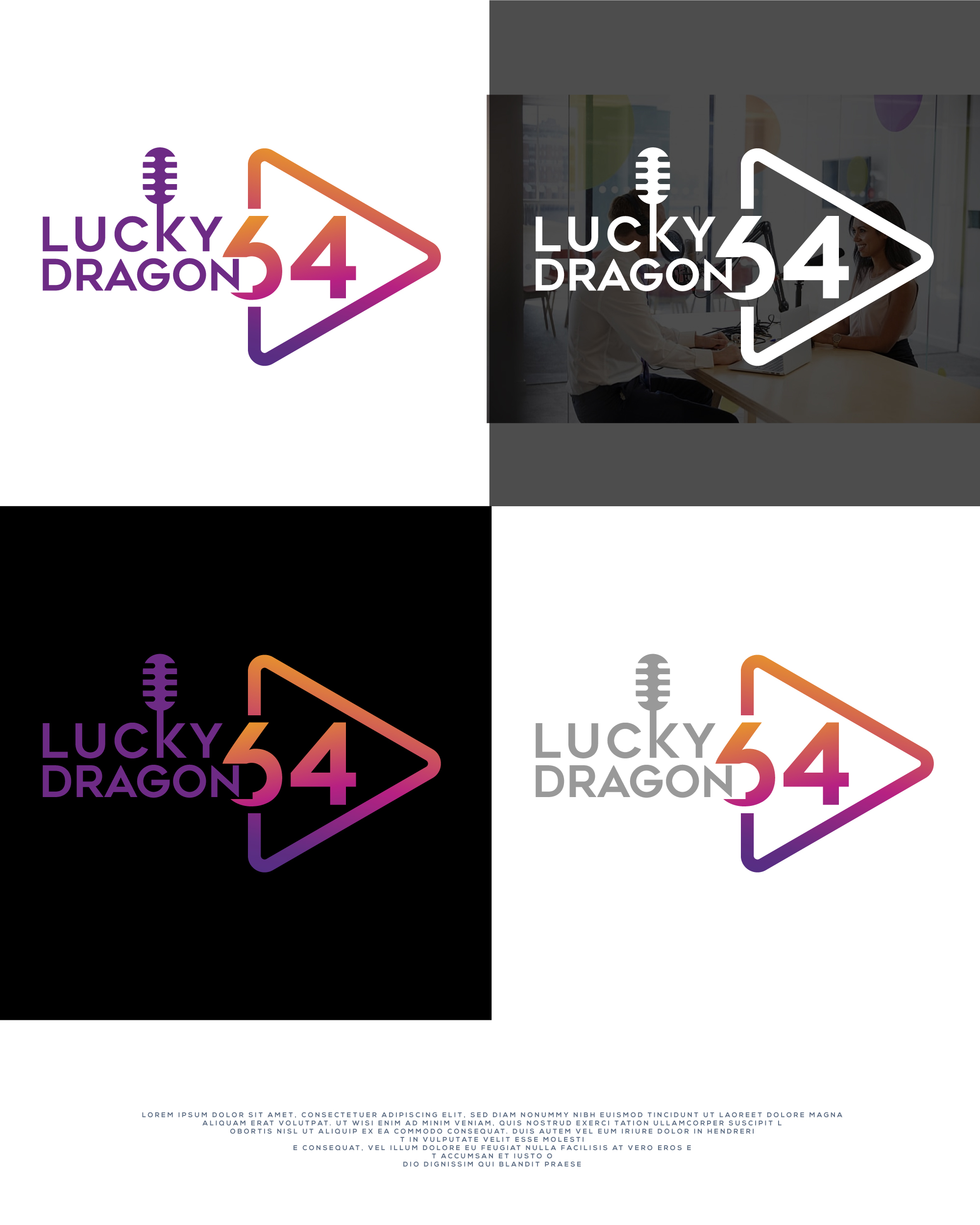 Elegant, Playful, Media Company, Video media, Podcasts and live events ...