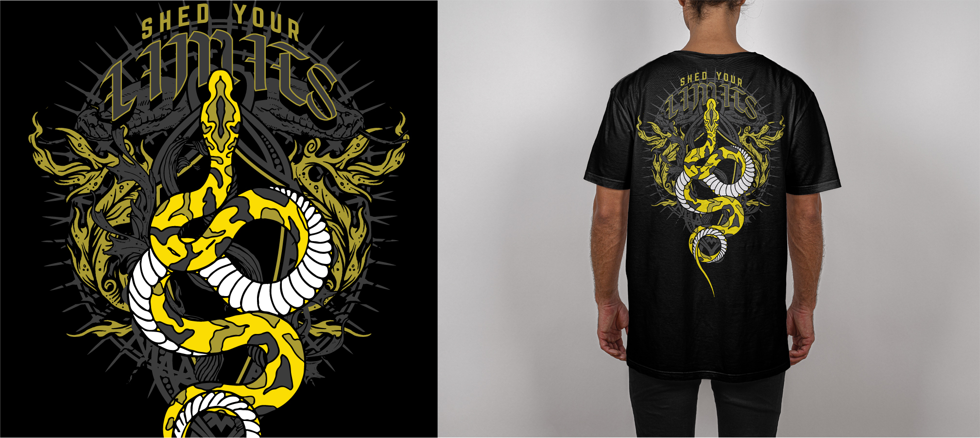 Bold, Colorful, Pet, reptile T-shirt Design for a Company by 1Concept ...