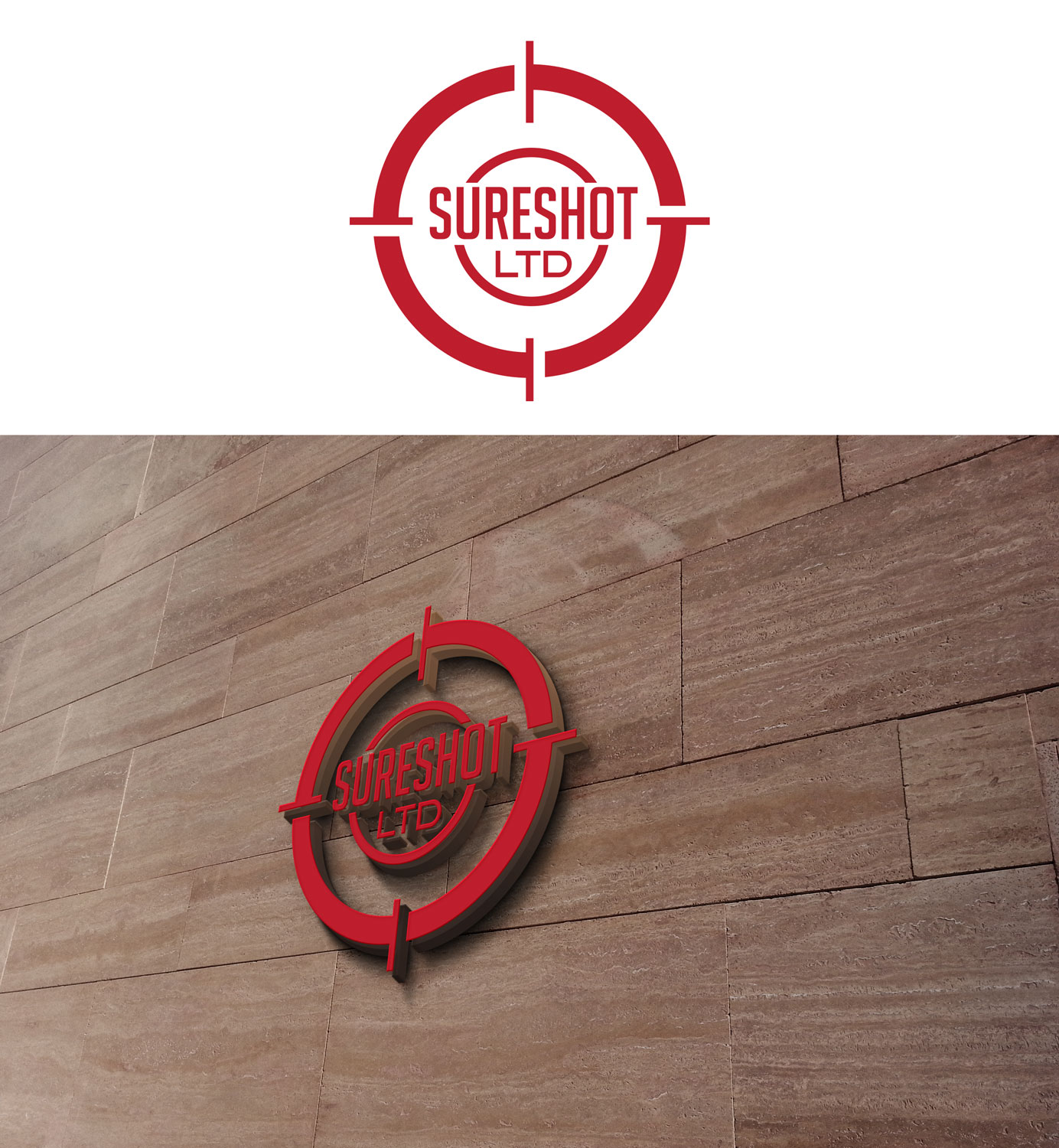 Bold, Professional, Utility Construction Logo Design for Sureshot Ltd ...
