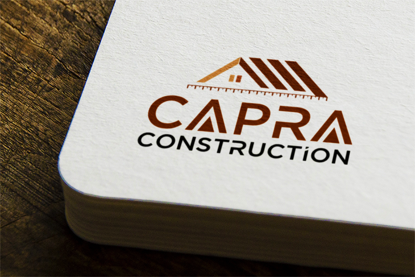 Logo Design for Capra Construction by Mind Owl | Design #33185563