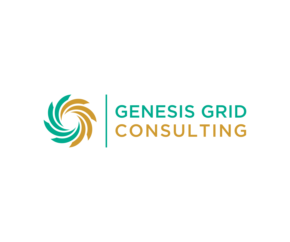 Serious, Masculine, Utility Consulting Logo Design for Genesis Grid Consulting by gogastudio ...