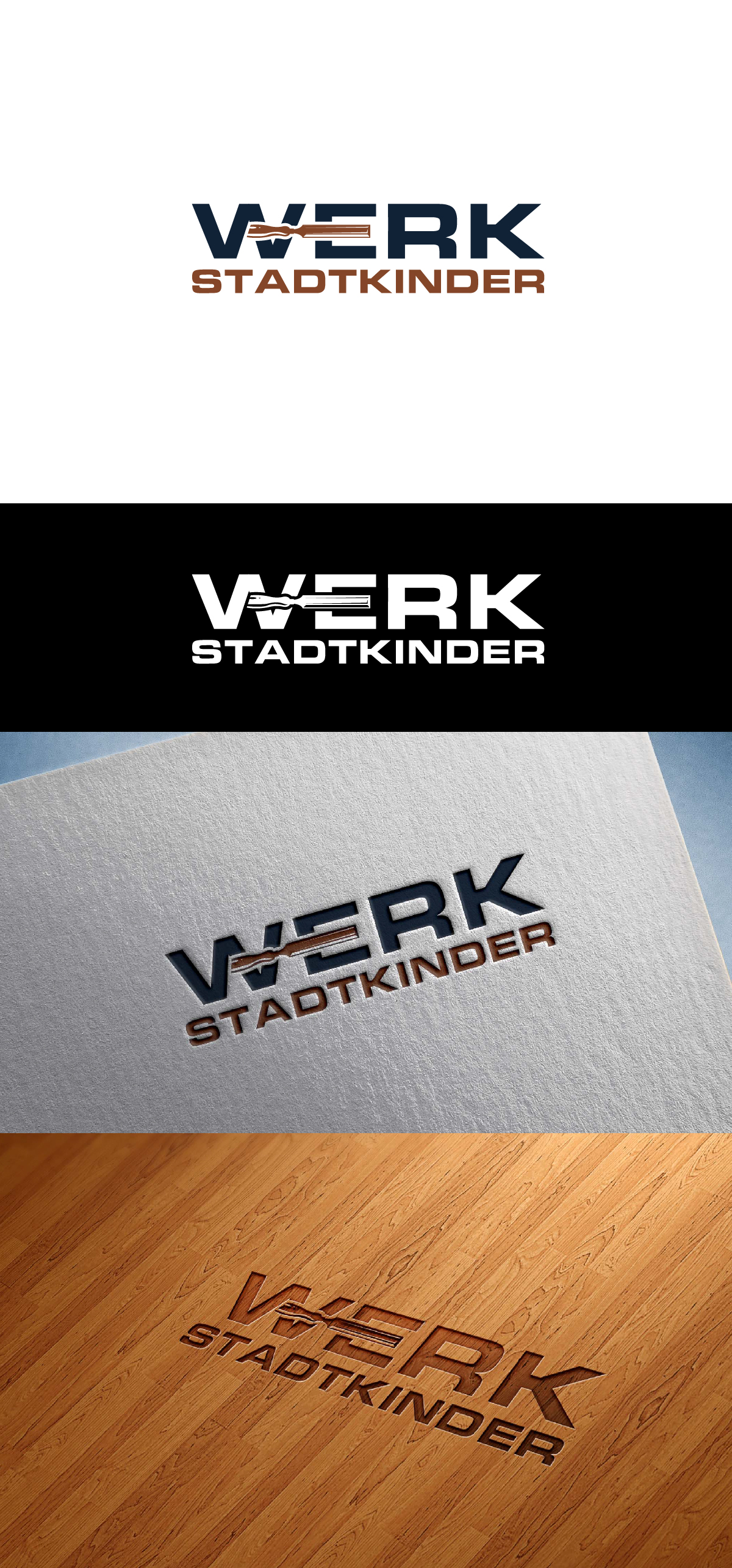Logo Design for werkstadtkinder by Barish Design | Design #33181567